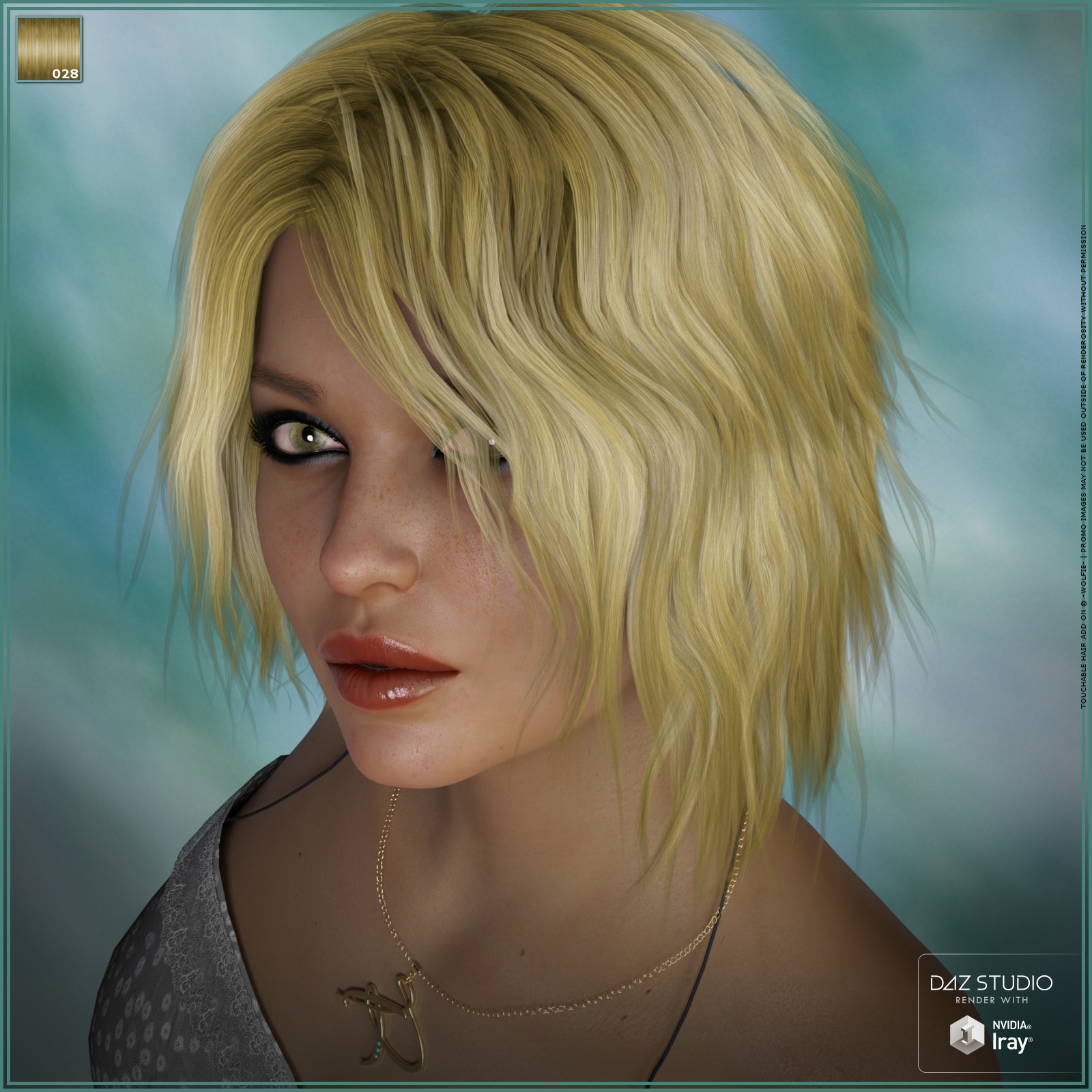 Touchable Riley | Daz 3D