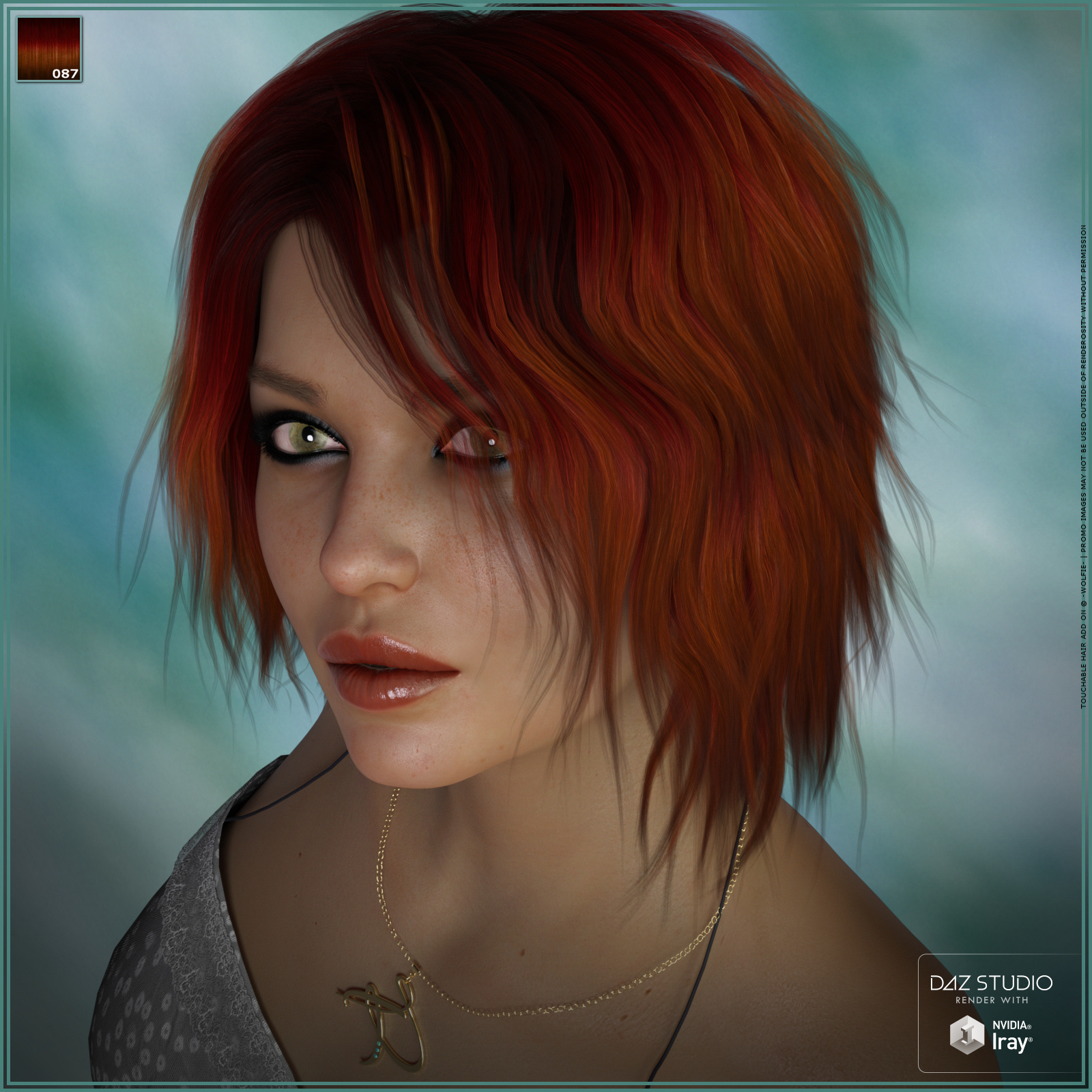 Touchable Riley | Daz 3D