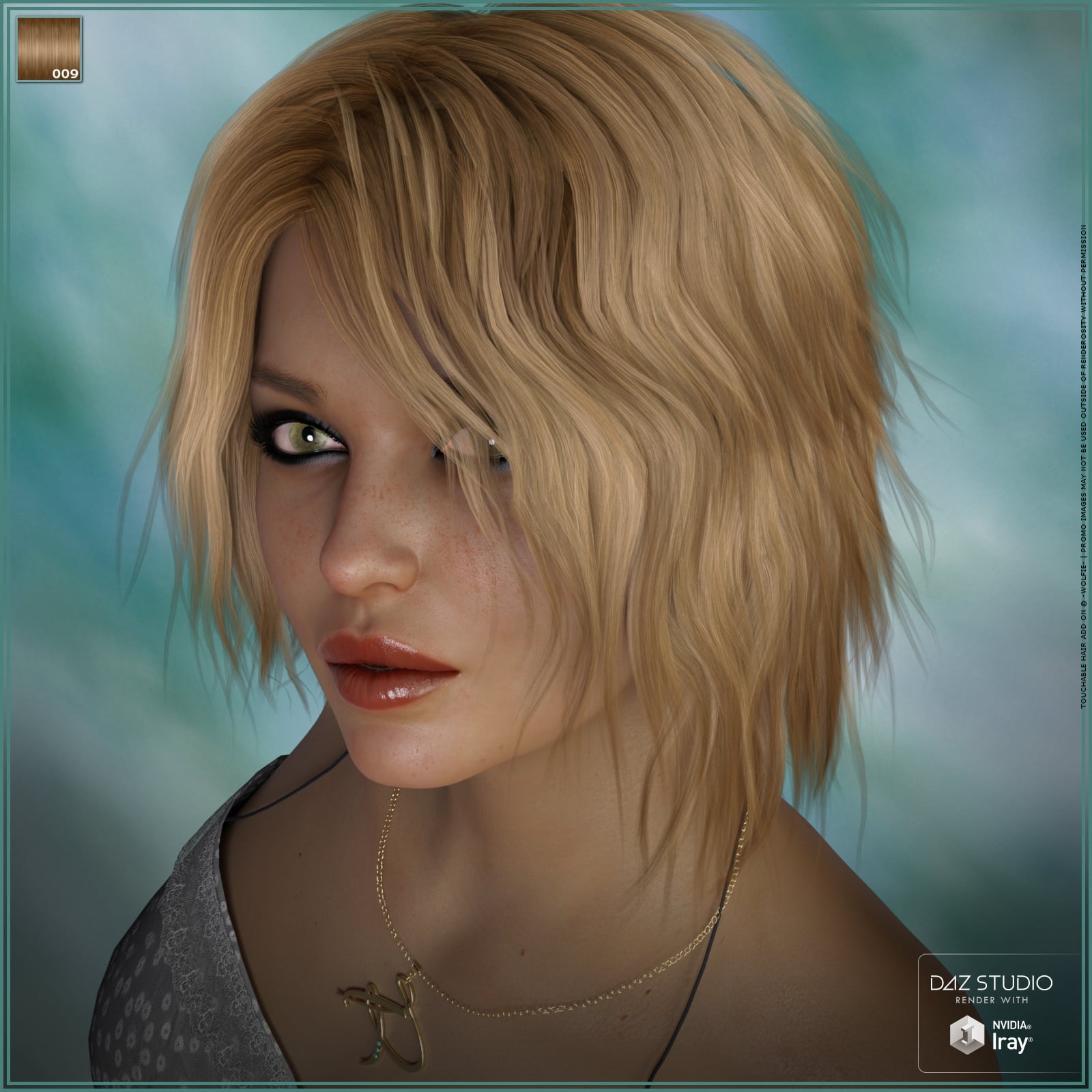 Touchable Riley | Daz 3D