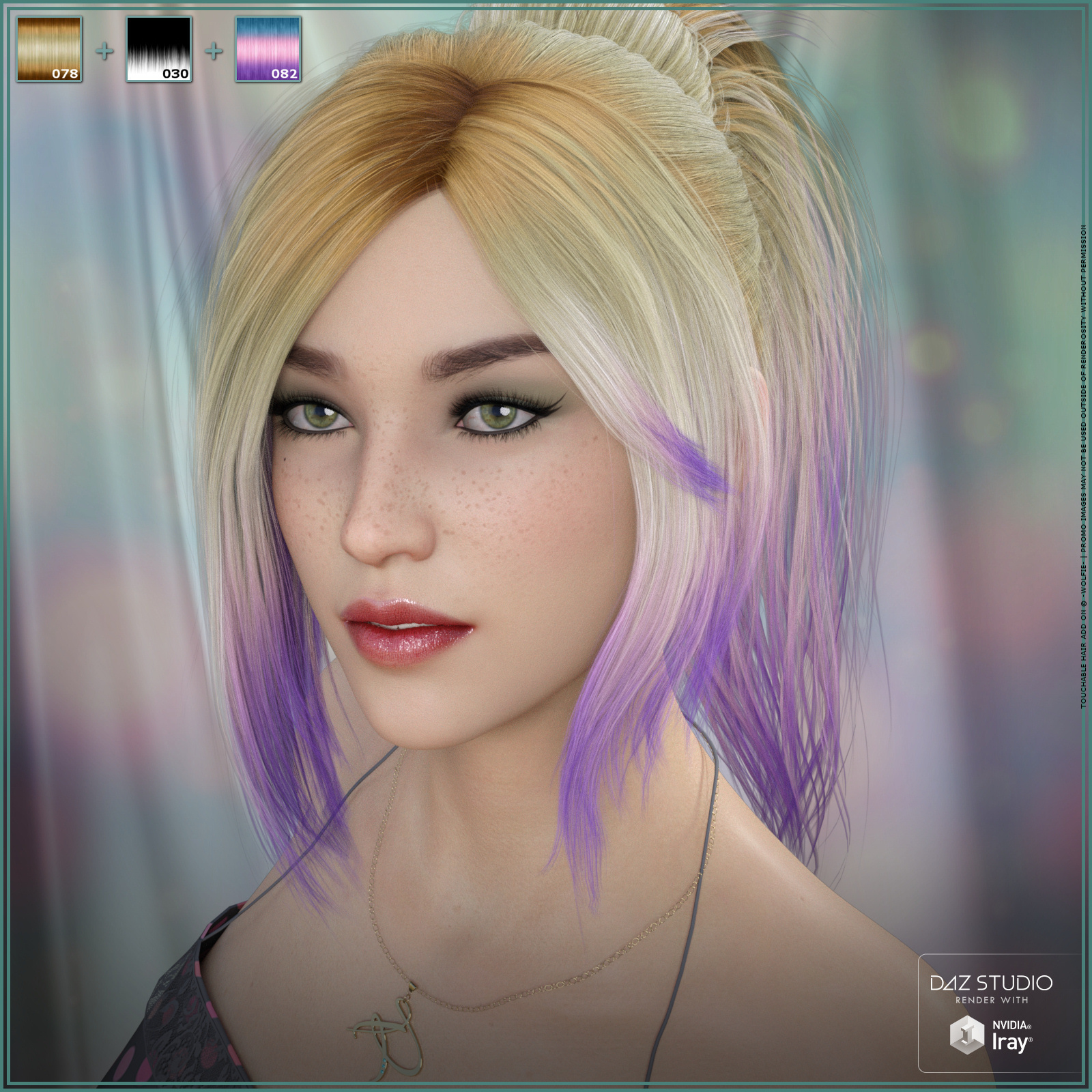 Touchable Reine | Daz 3D