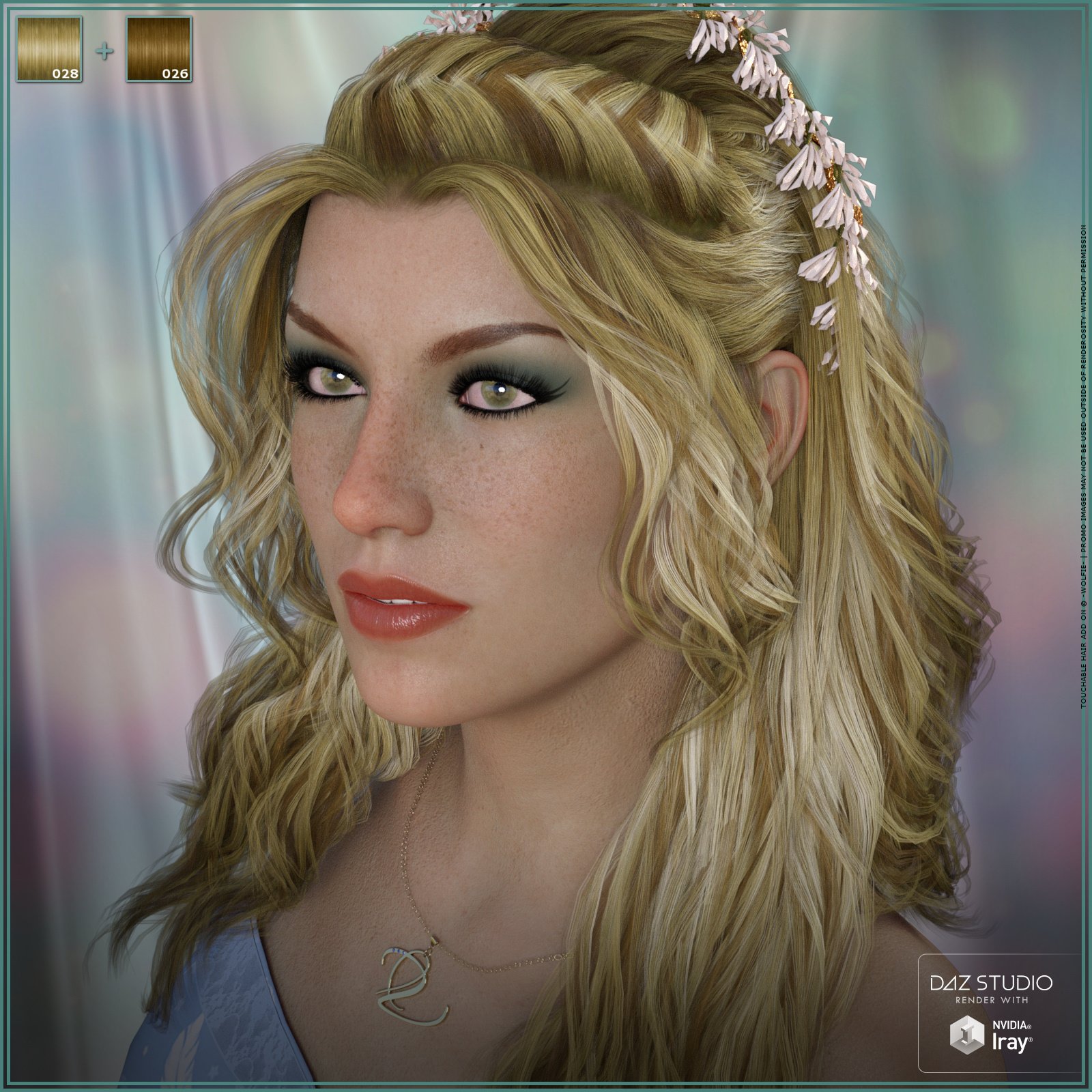 Touchable Valeria | Daz 3D