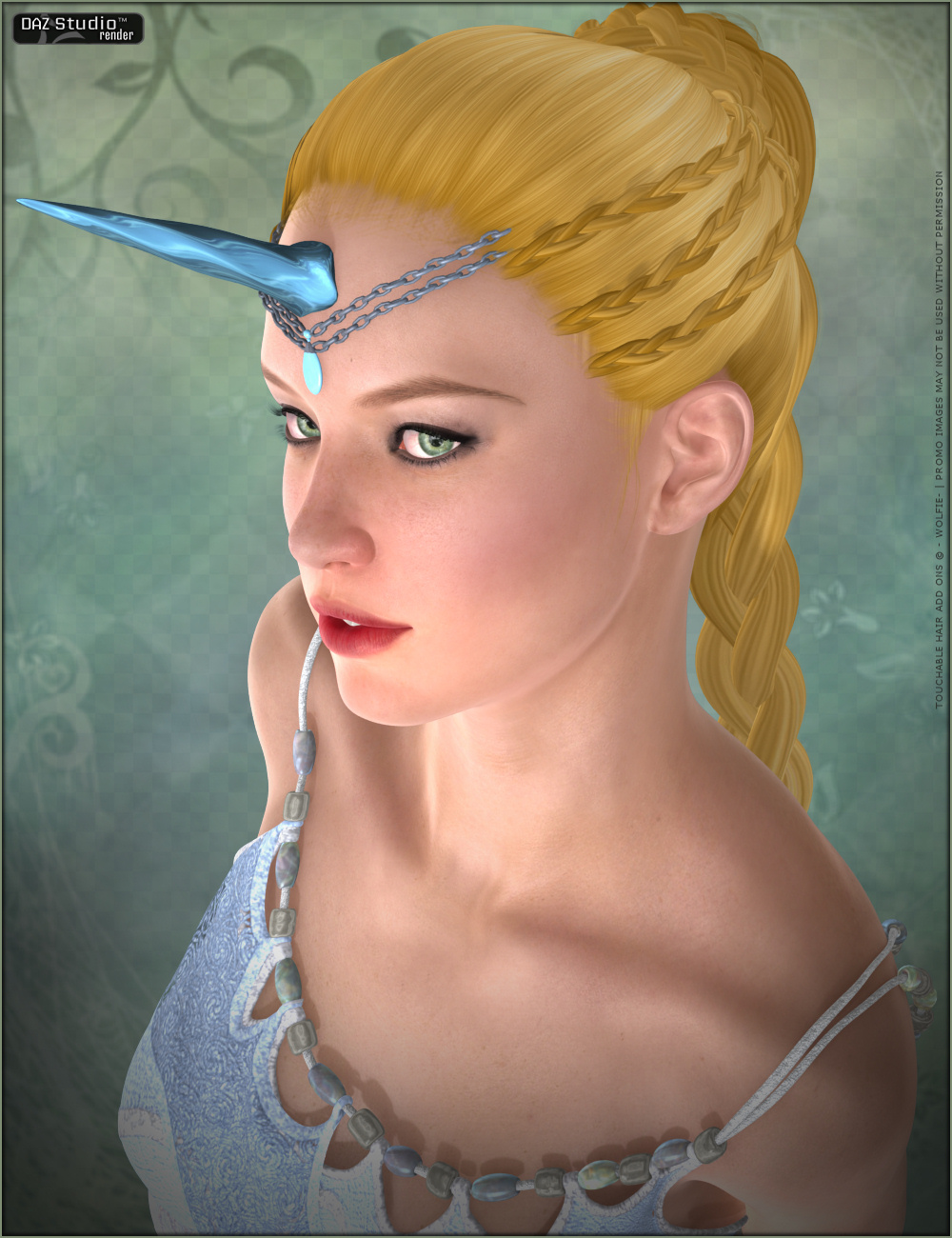 Touchable Unicorn Princess | Daz 3D