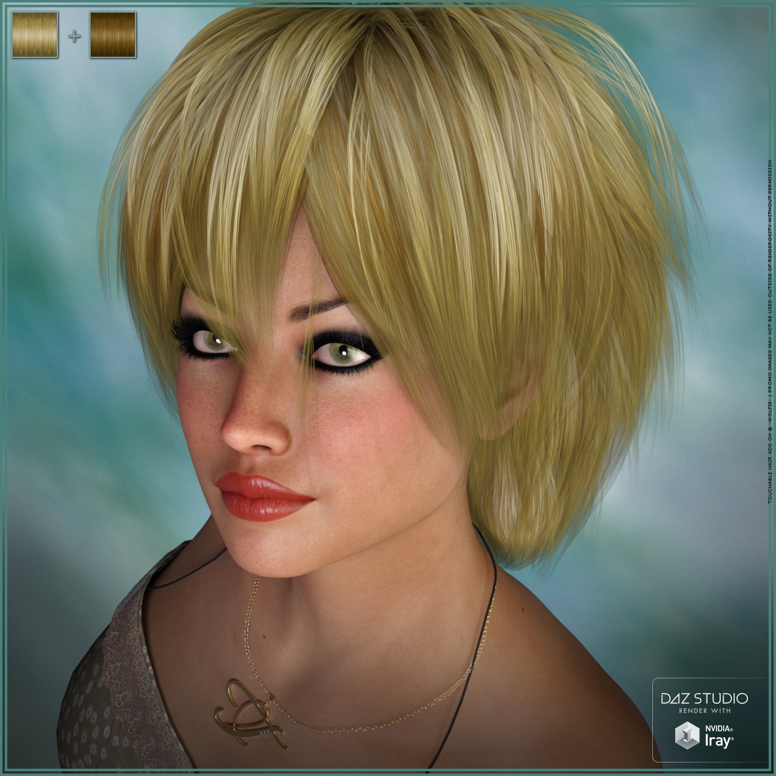 Touchable Thistle | Daz 3D