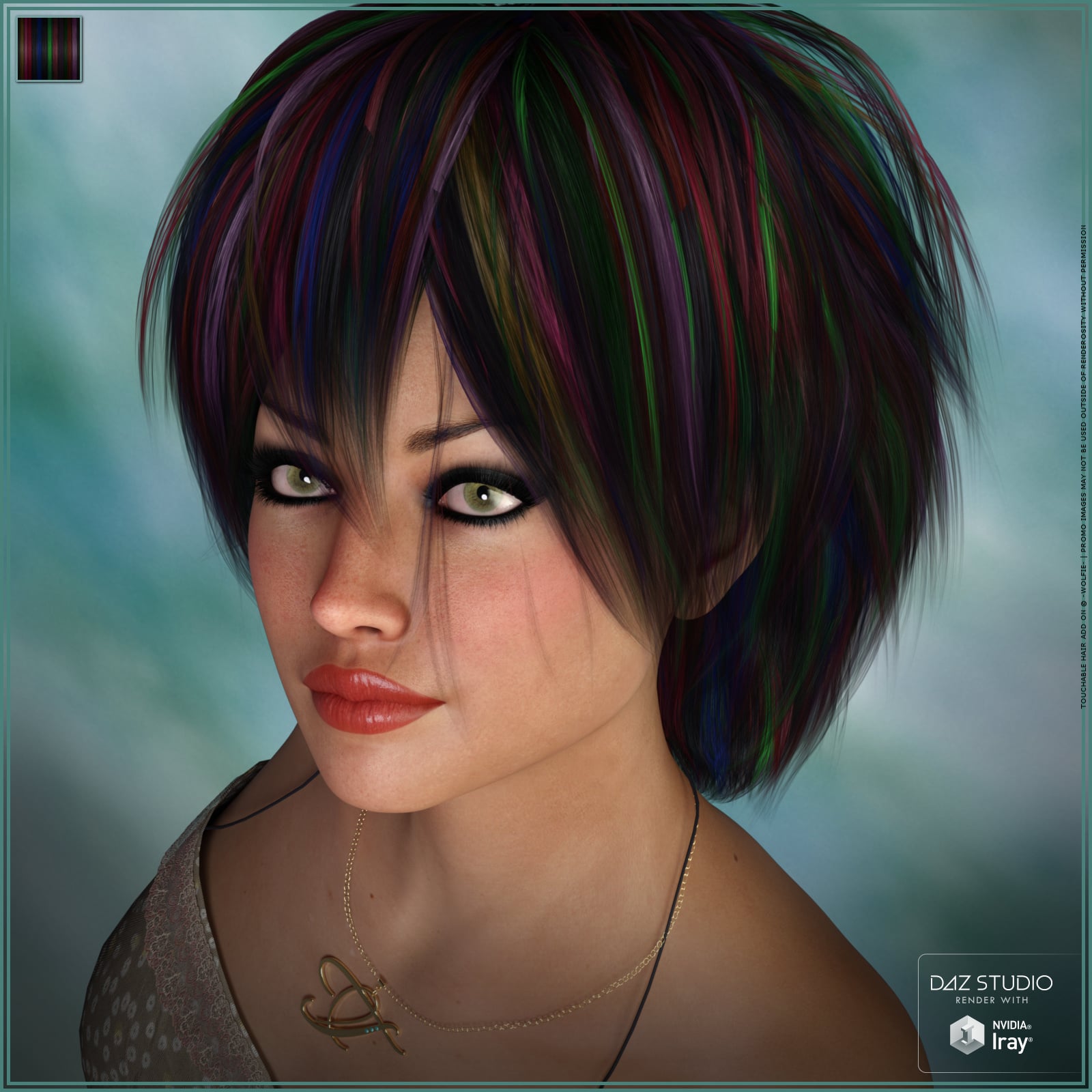 Touchable Thistle | Daz 3D