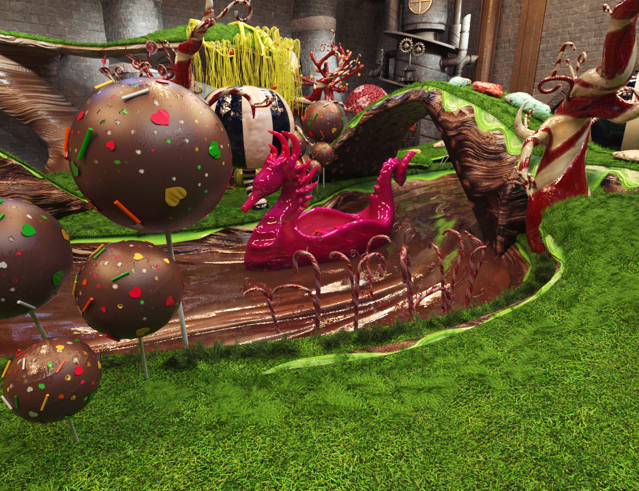 XI Chocolate Park | Daz 3D