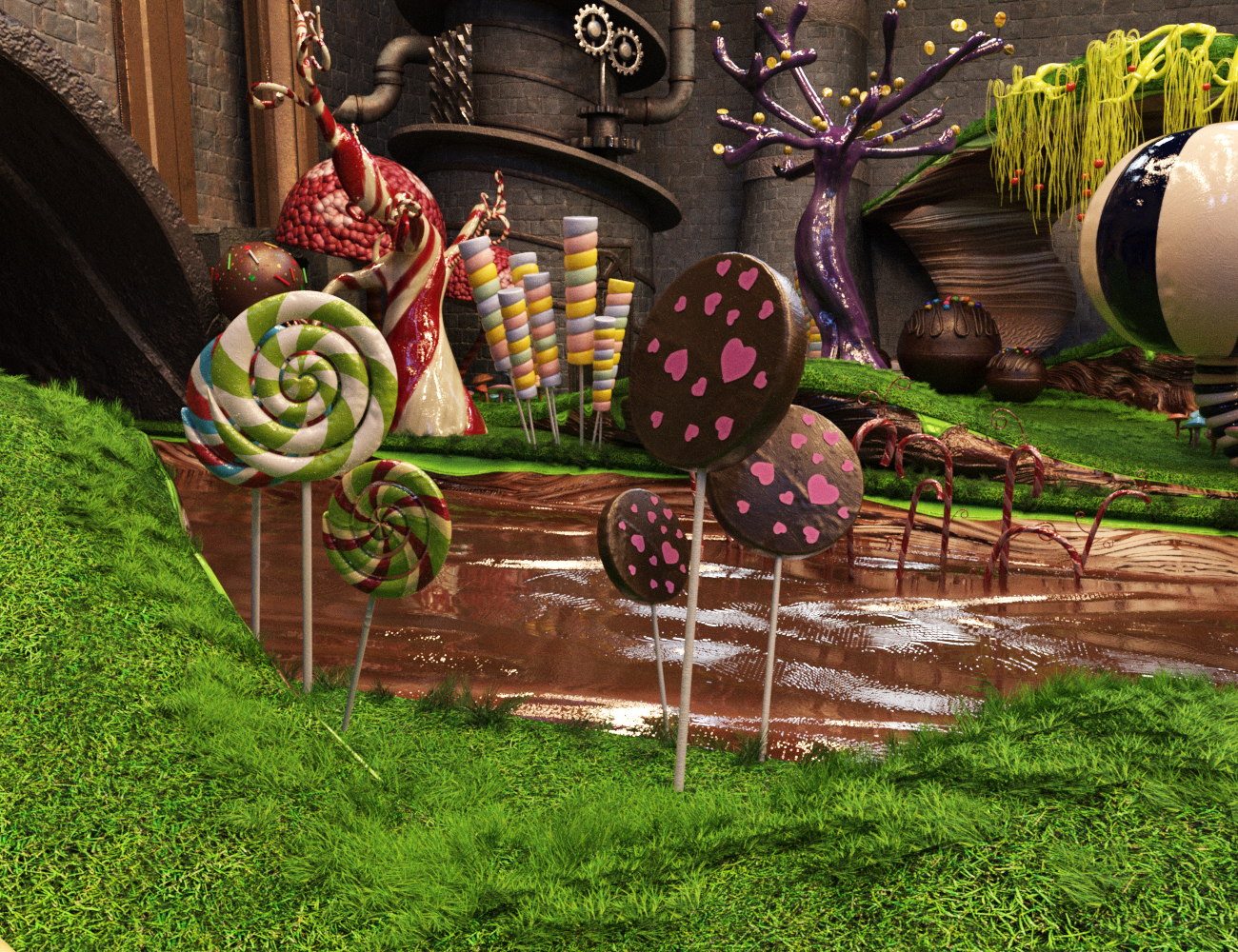 XI Chocolate Park | Daz 3D