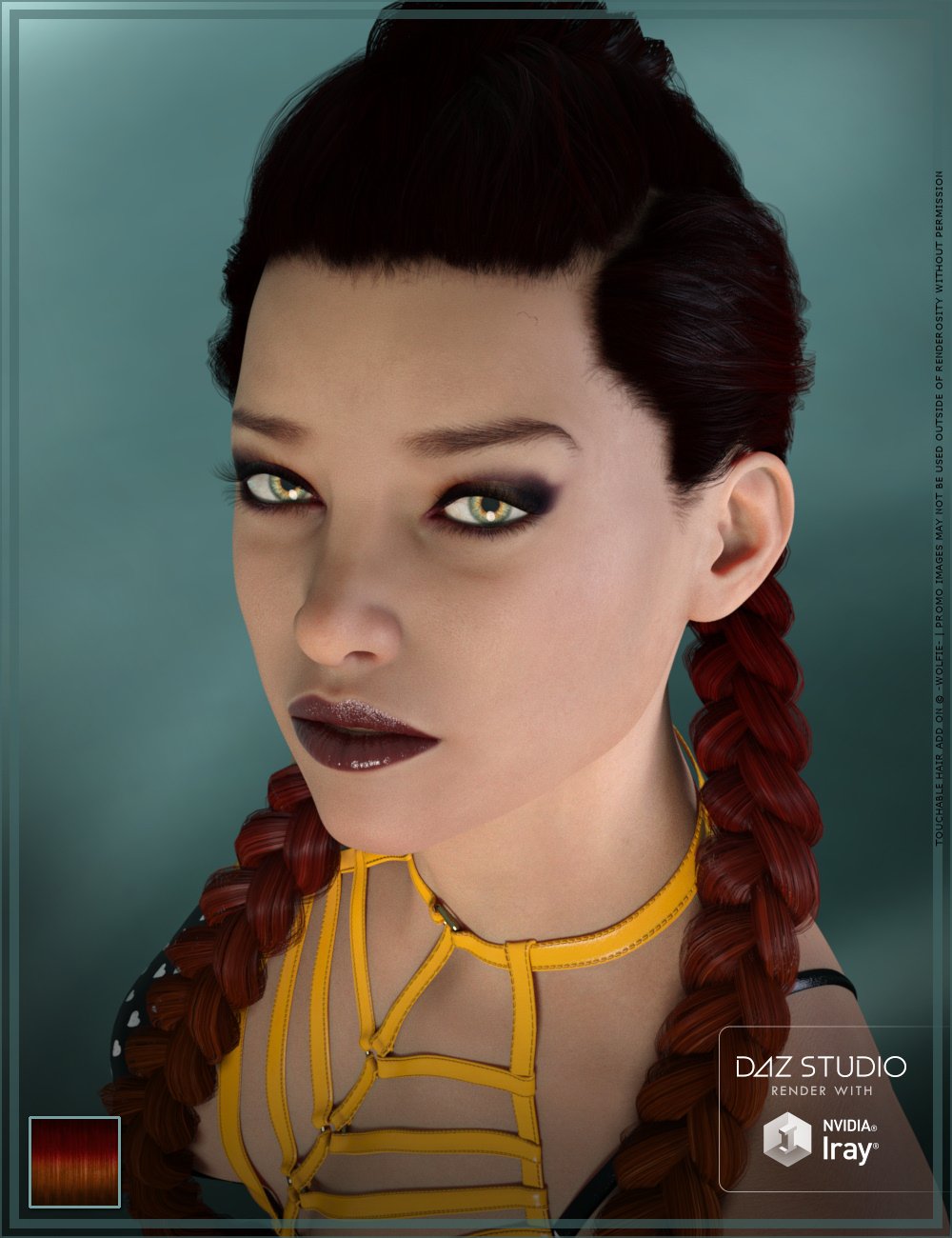 Touchable Quincy | Daz 3D