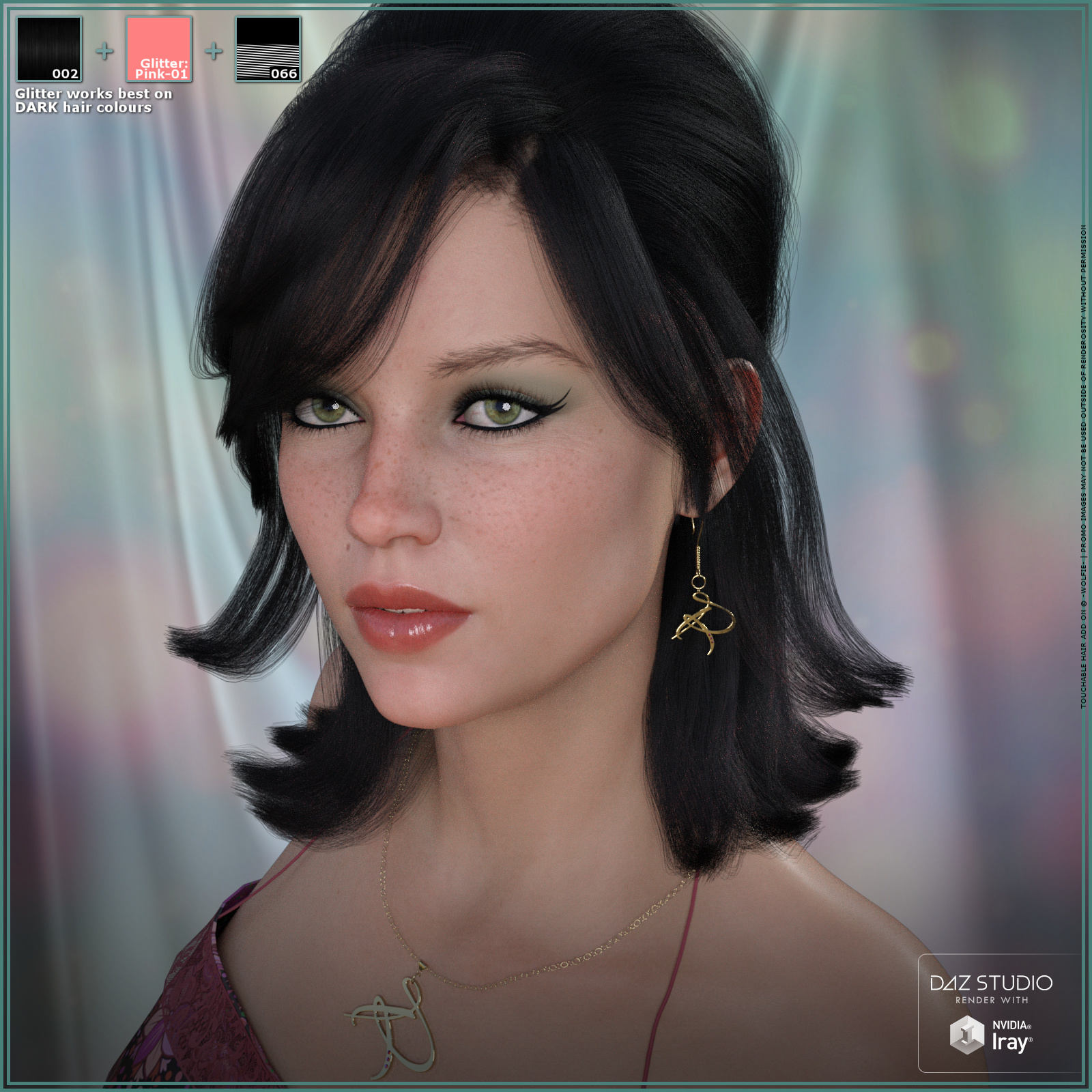 Touchable Raquel | Daz 3D