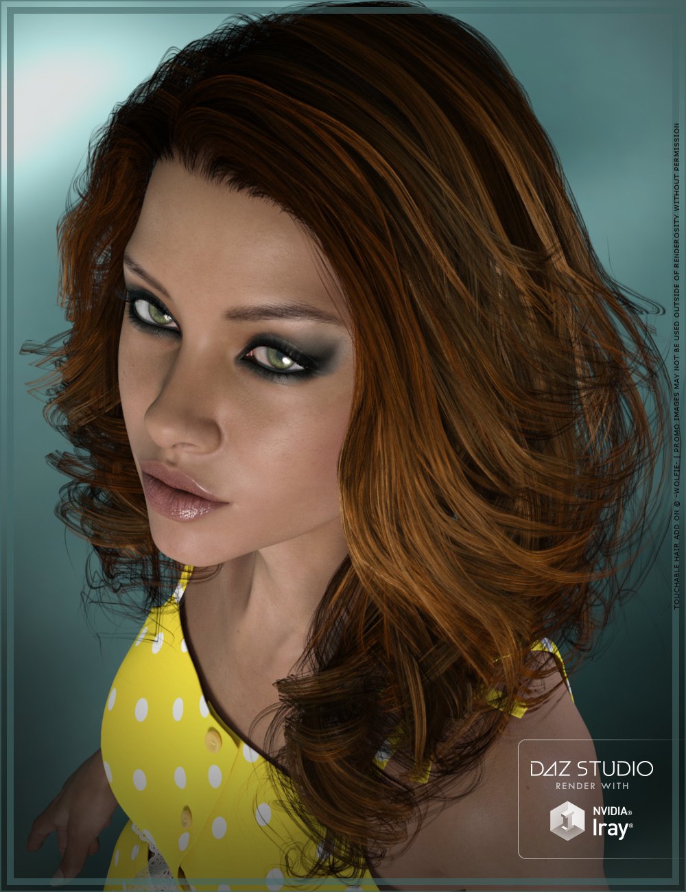 Touchable Raffaella | Daz 3D