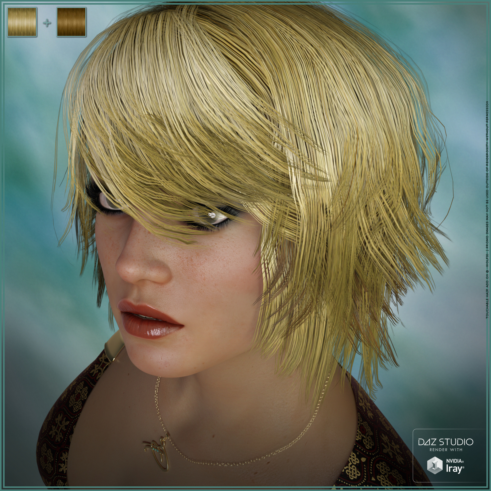 Touchable Pop Cut | Daz 3D