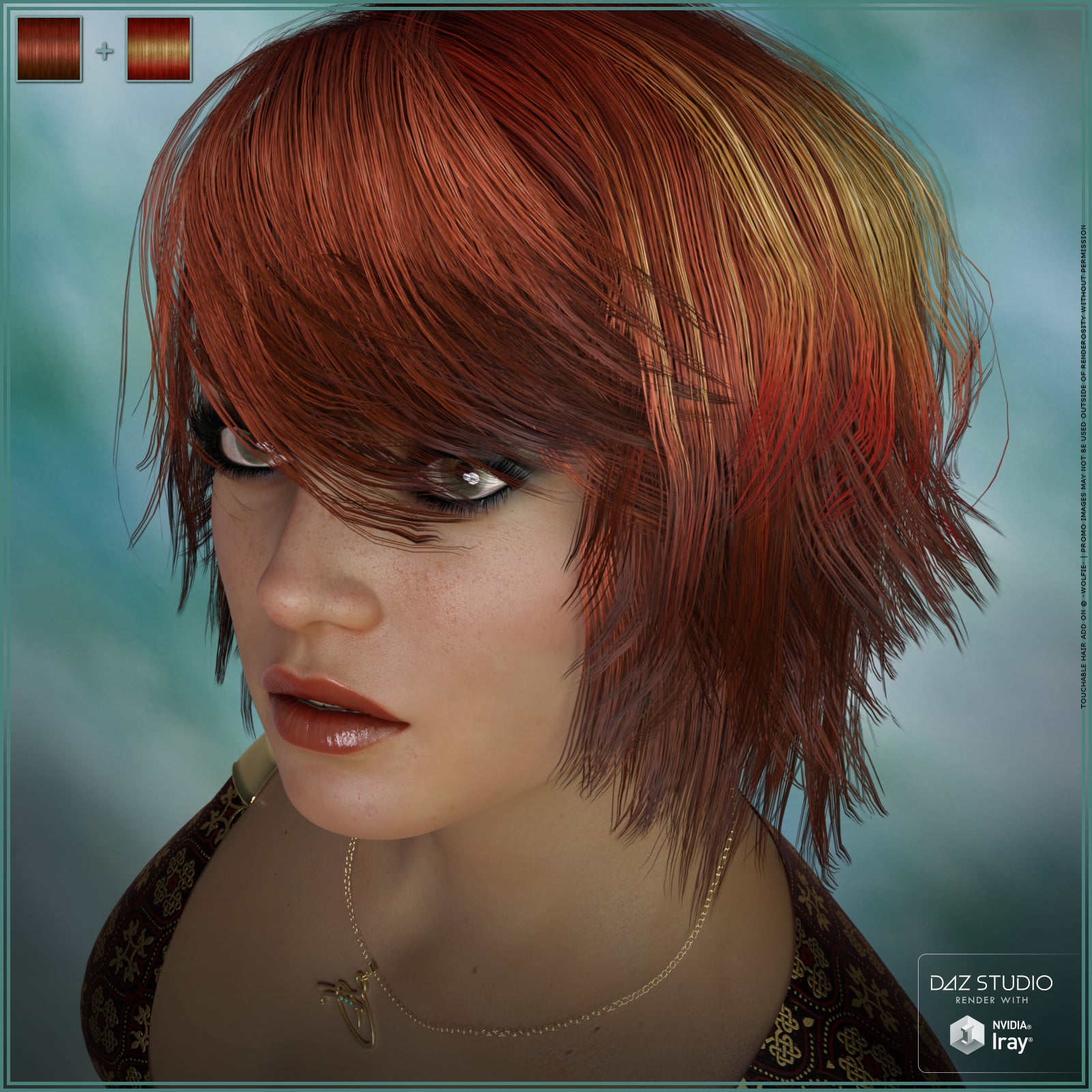 Touchable Pop Cut | Daz 3D