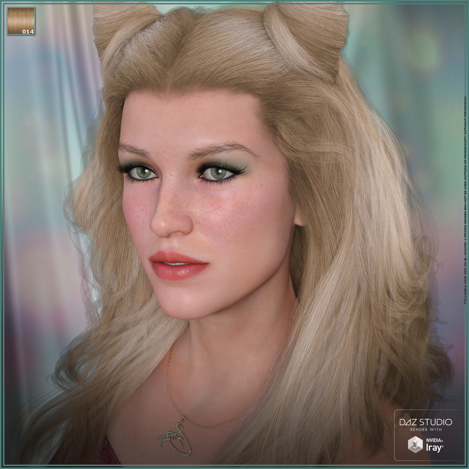 Touchable Peony | Daz 3D