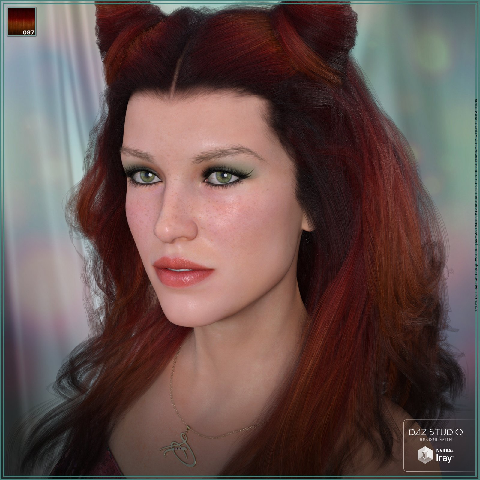 Touchable Peony | Daz 3D