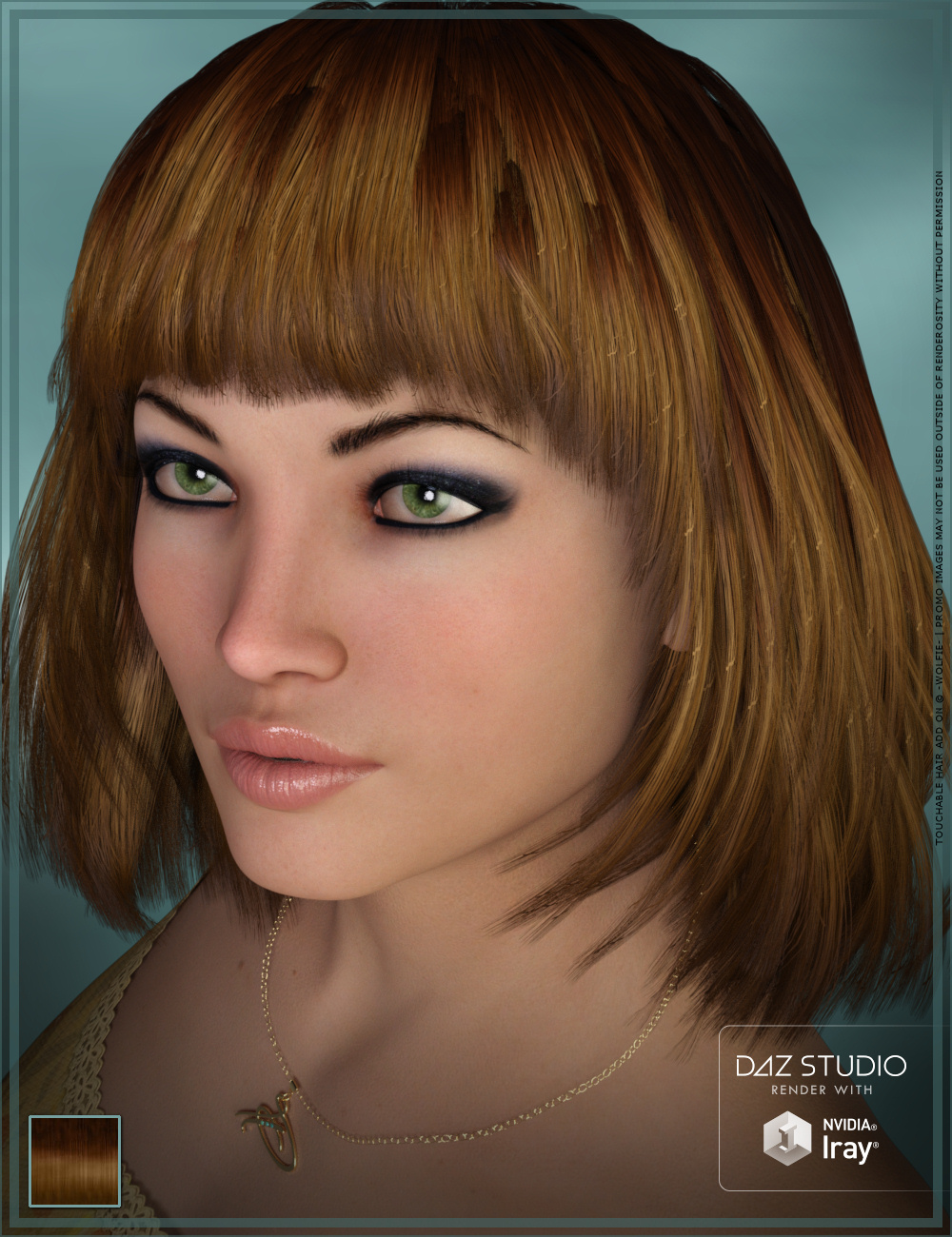 Touchable Paige | Daz 3D