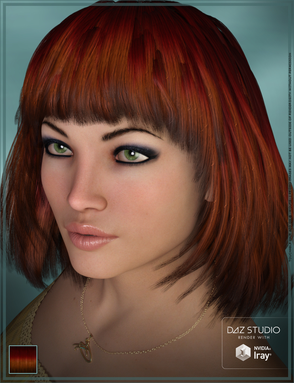 Touchable Paige | Daz 3D