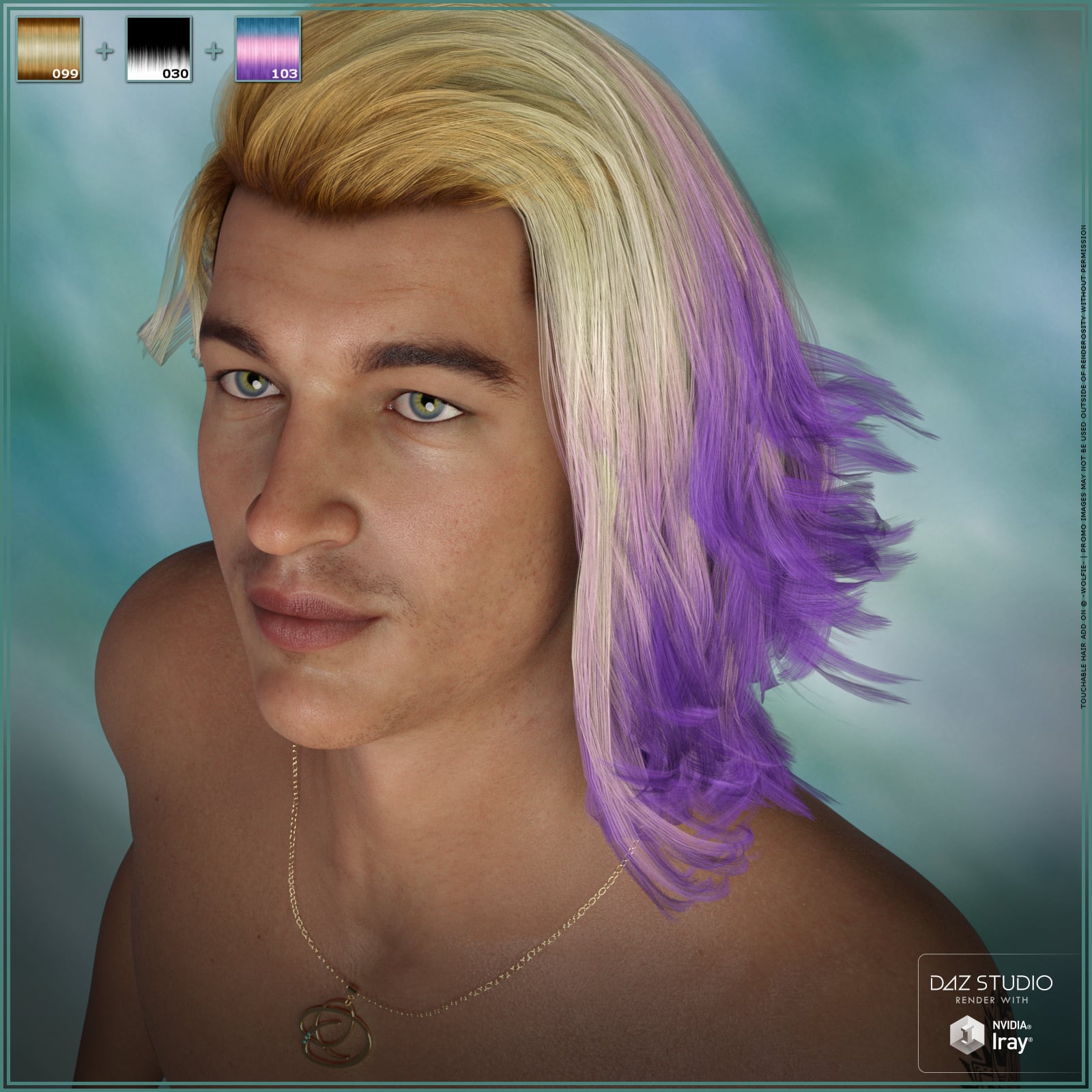 Touchable Osher | Daz 3D