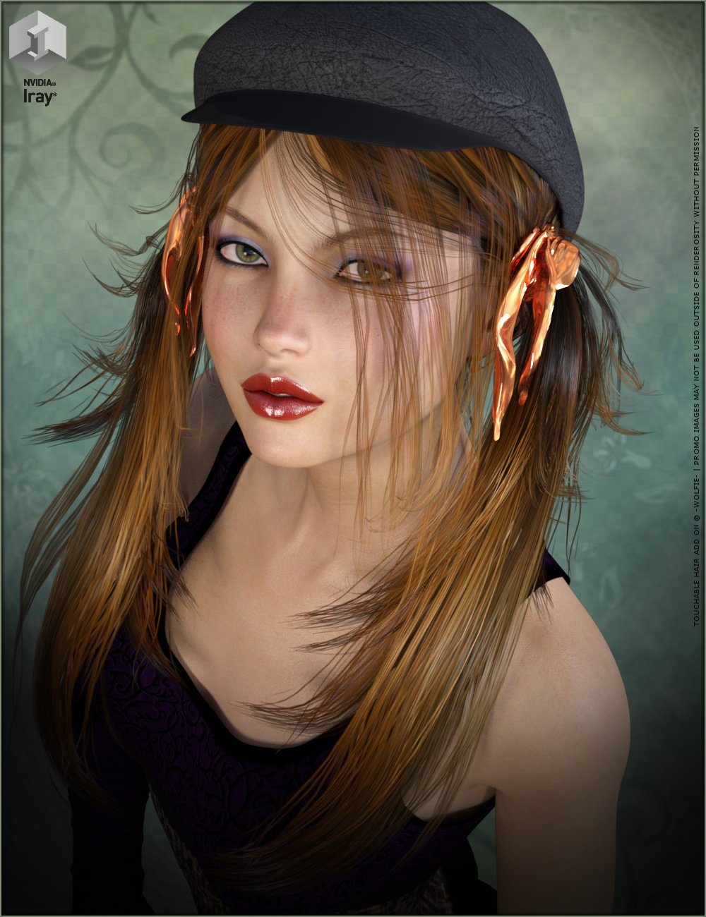 Touchable Octavia | Daz 3D