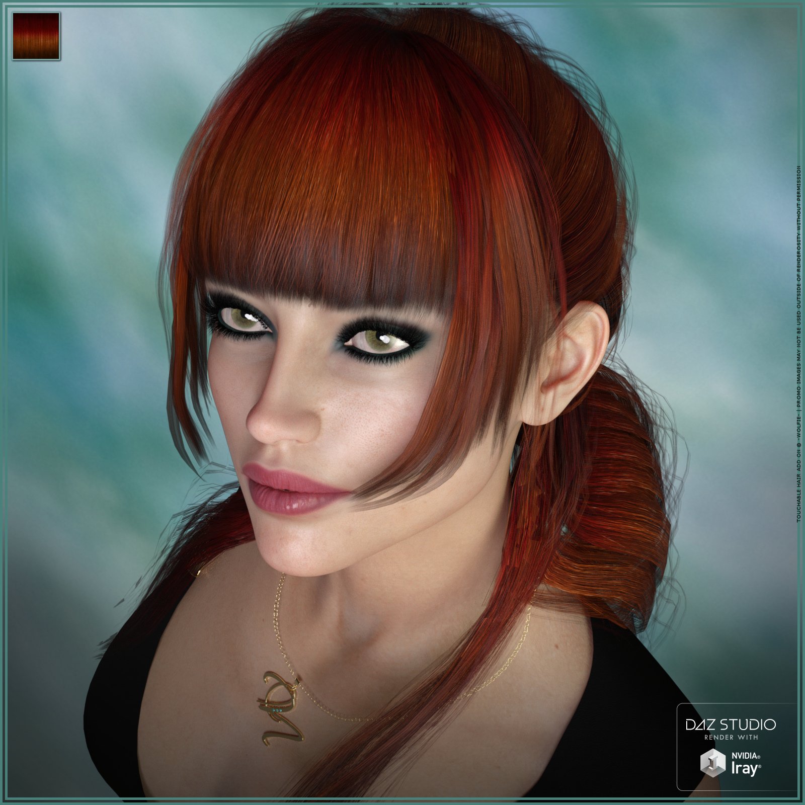 Touchable Nyo | Daz 3D