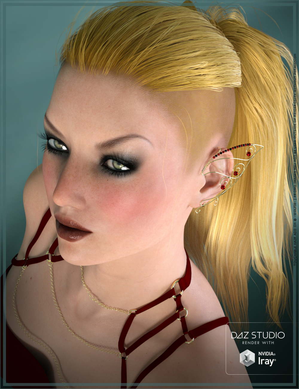 Touchable Nydo | Daz 3D