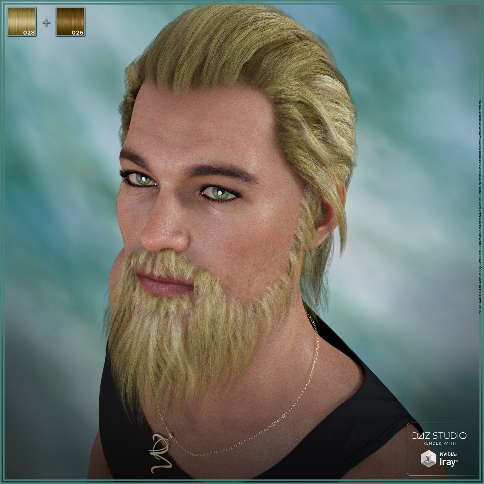 Touchable Nikan | Daz 3D