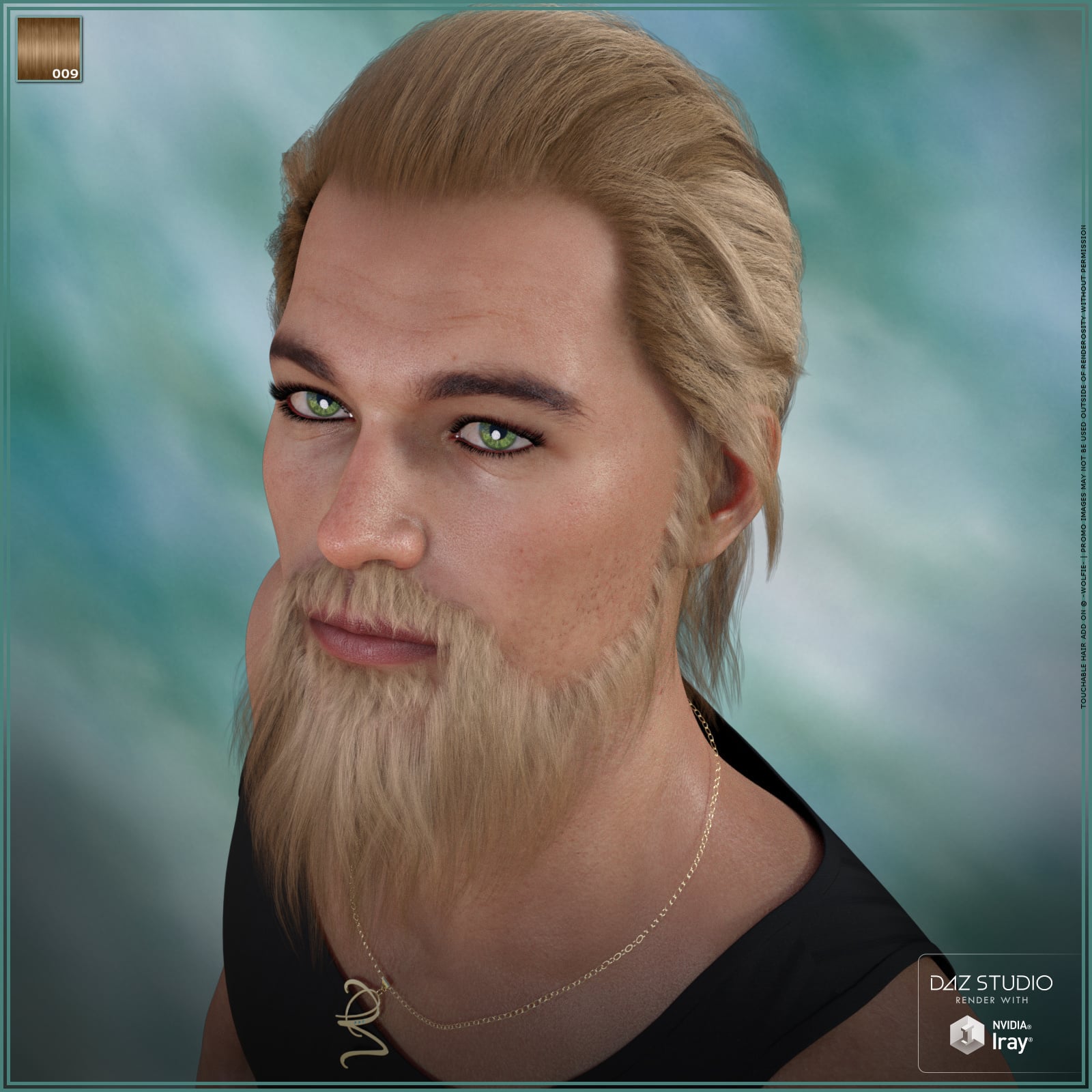 Touchable Nikan | Daz 3D