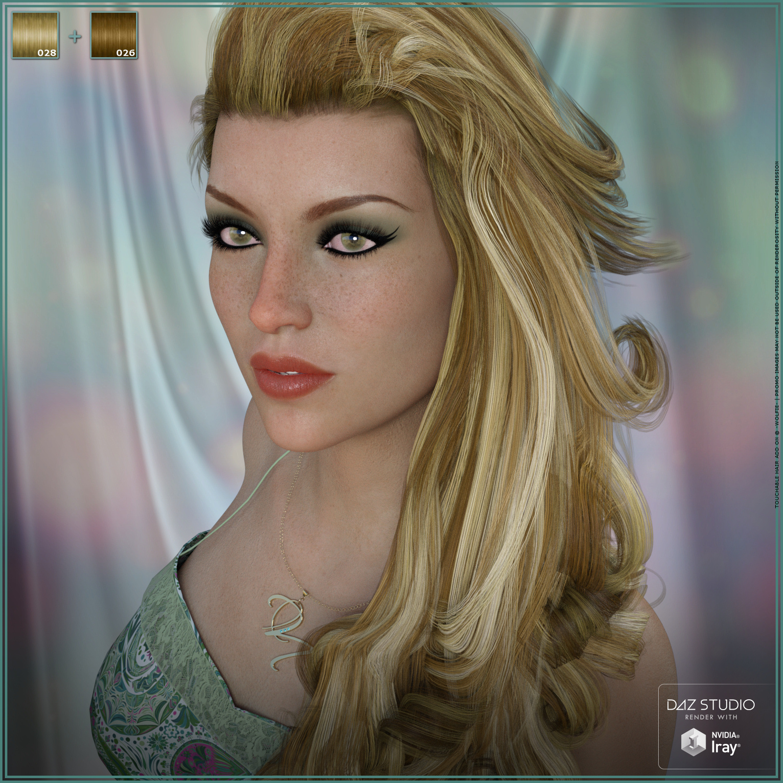 Touchable Nesena | Daz 3D