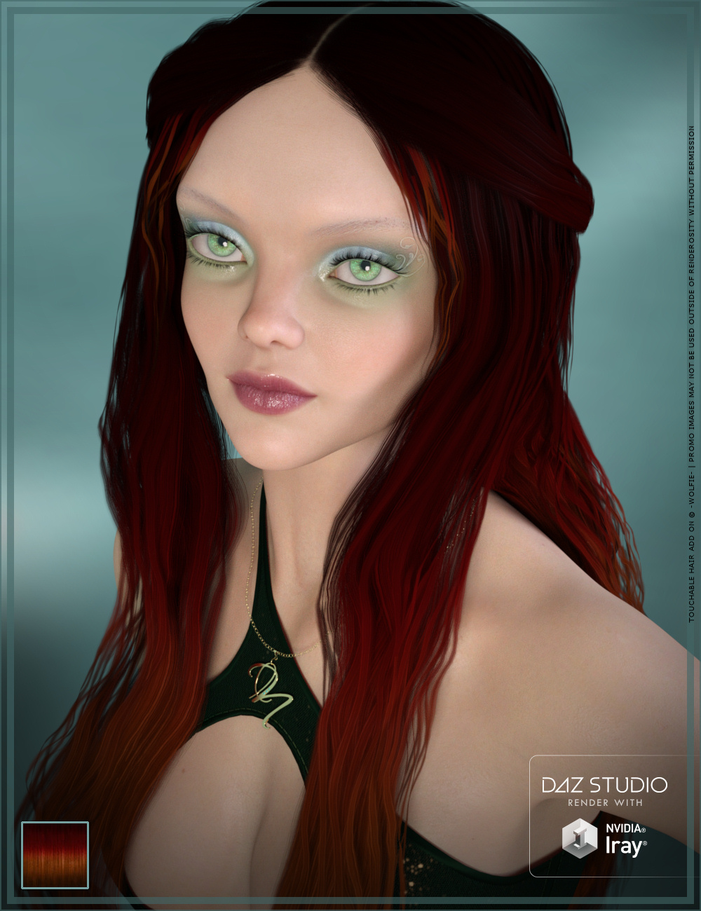Touchable Nerea | Daz 3D
