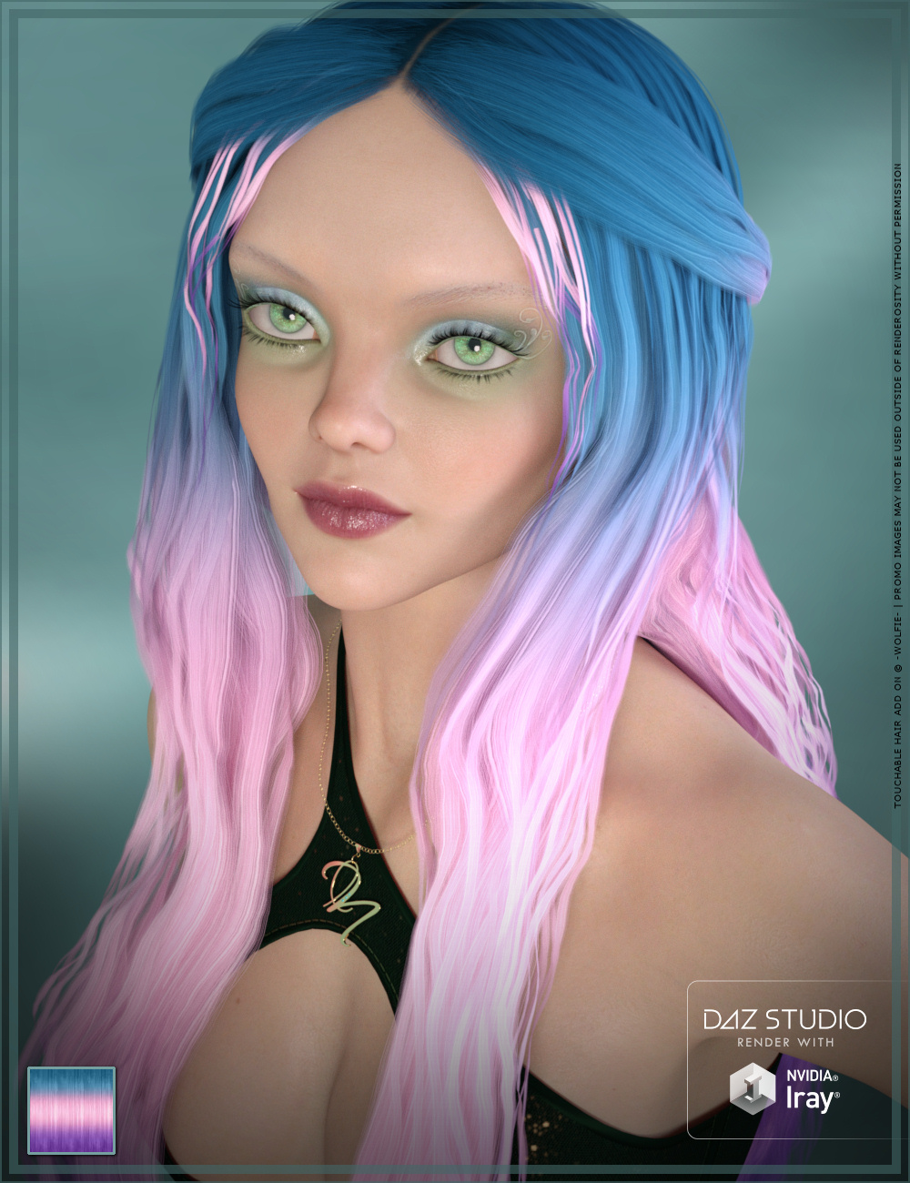 Touchable Nerea | Daz 3D