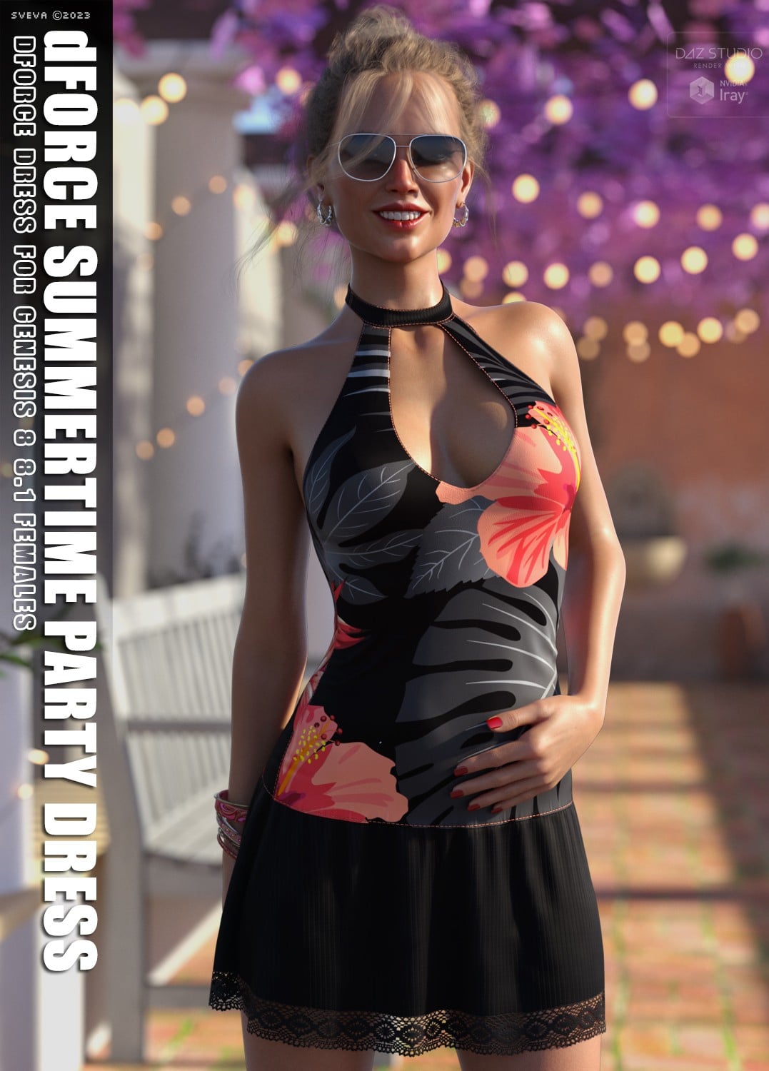 dForce Summertime Party Dress | Daz 3D