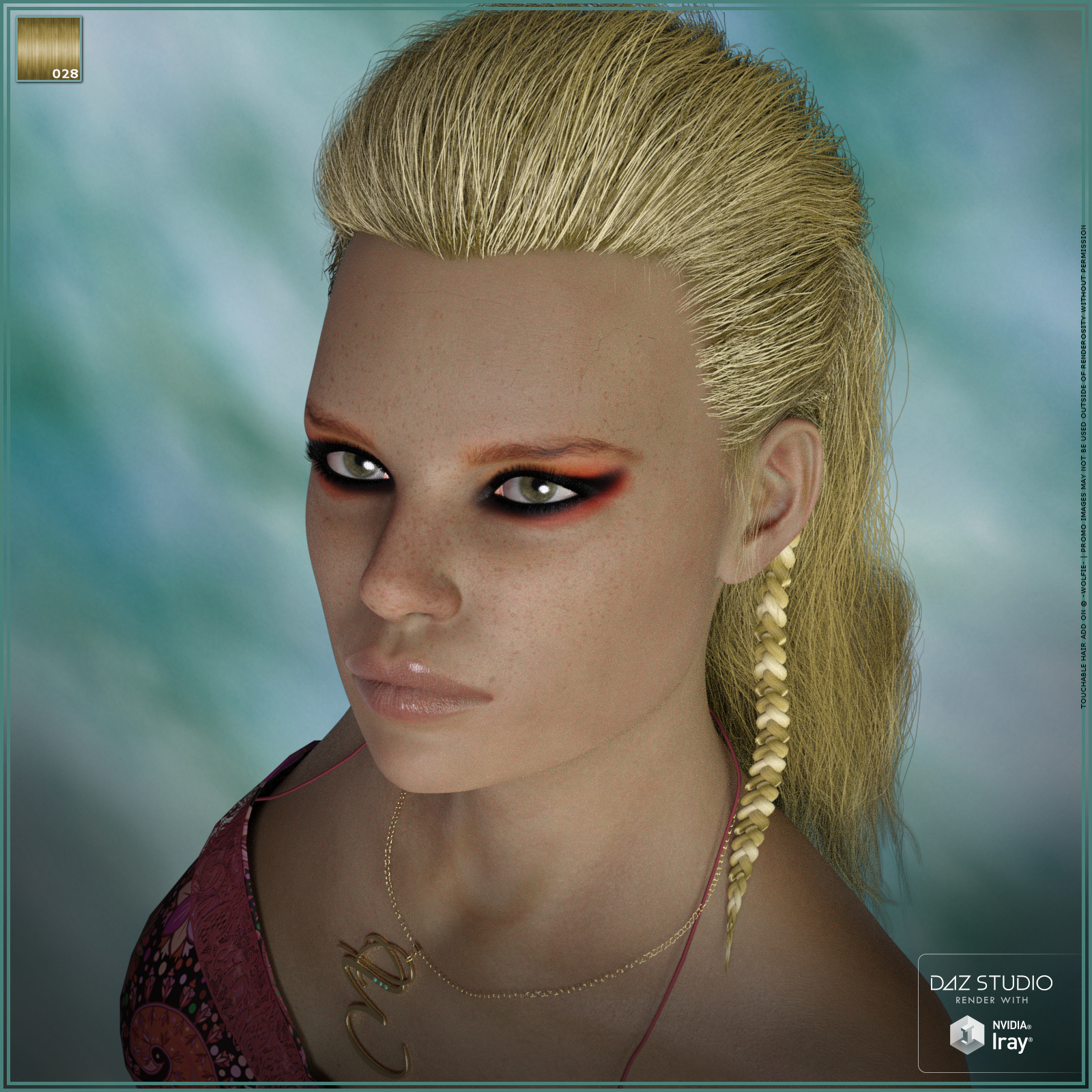 Touchable MRL Warrior | Daz 3D
