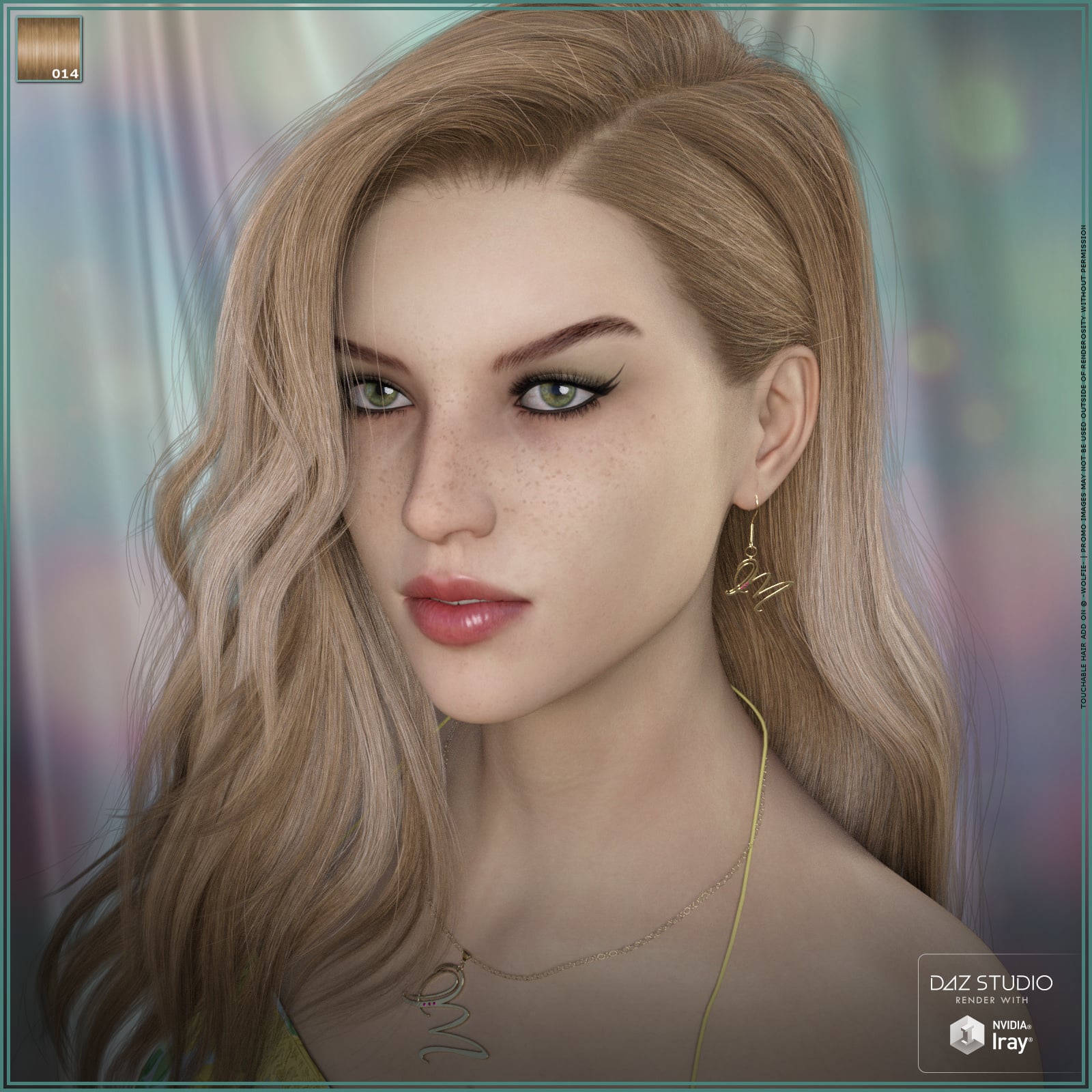 Touchable Monica | Daz 3D