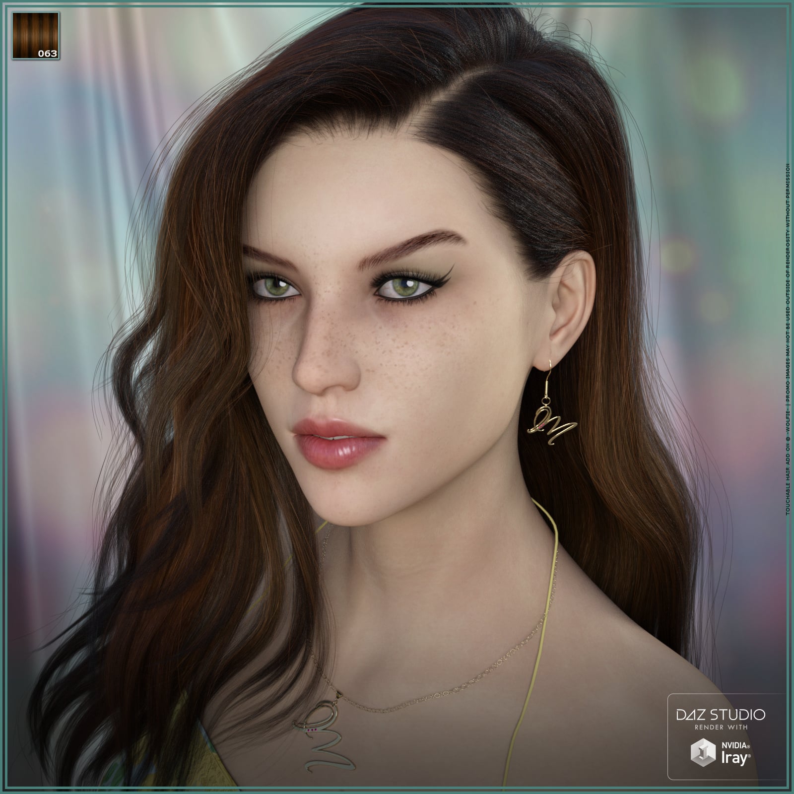 Touchable Monica | Daz 3D