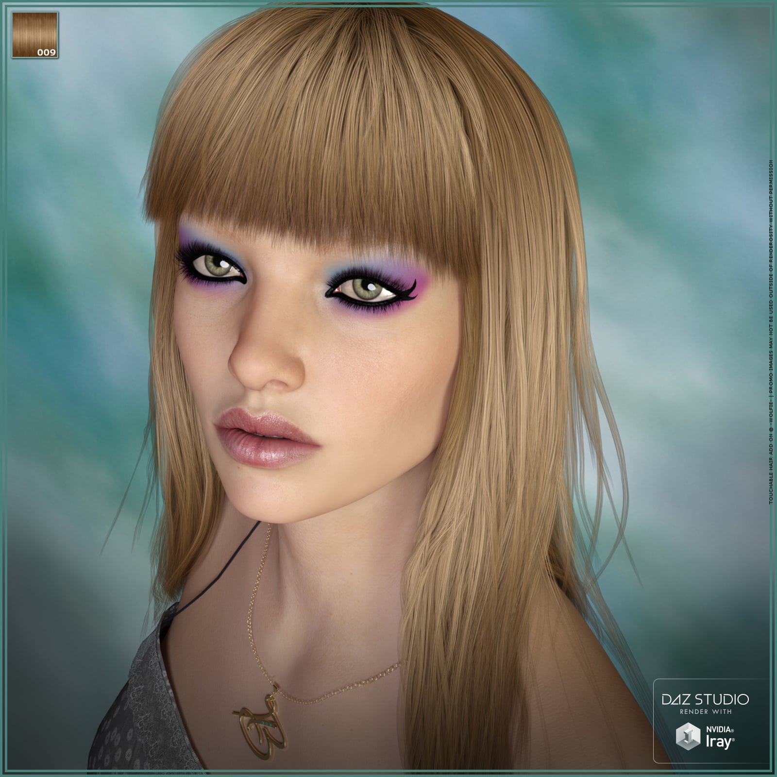 Touchable Bang Bob | Daz 3D