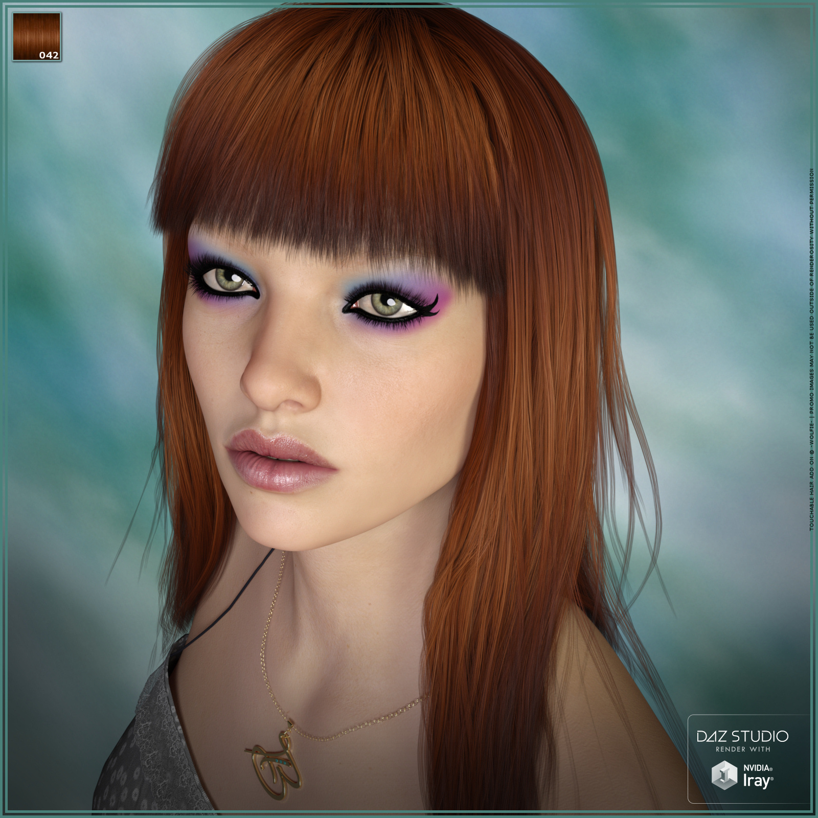 Touchable Bang Bob | Daz 3D