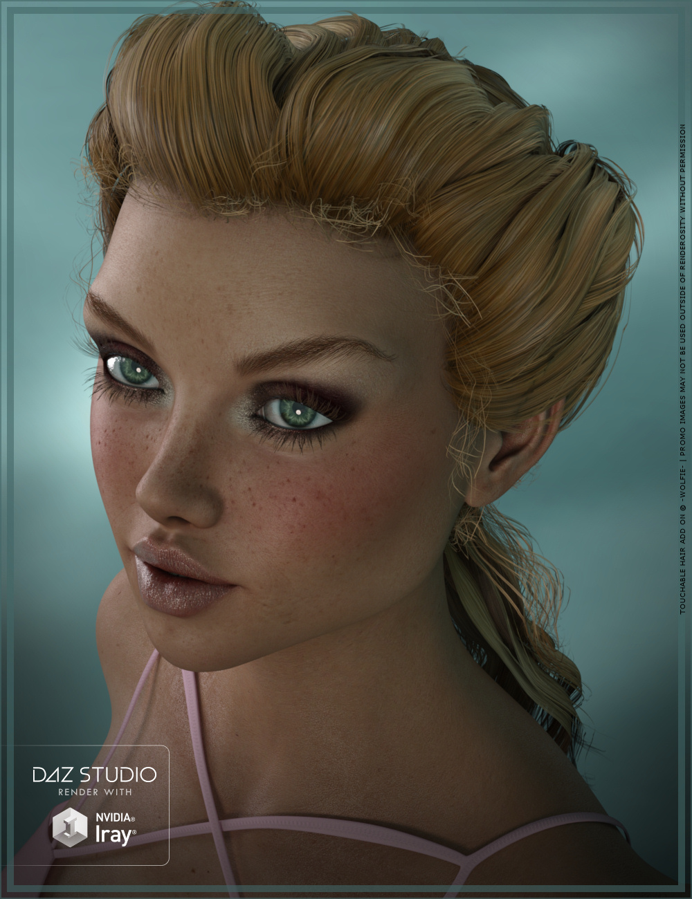 Touchable Augusta | Daz 3D