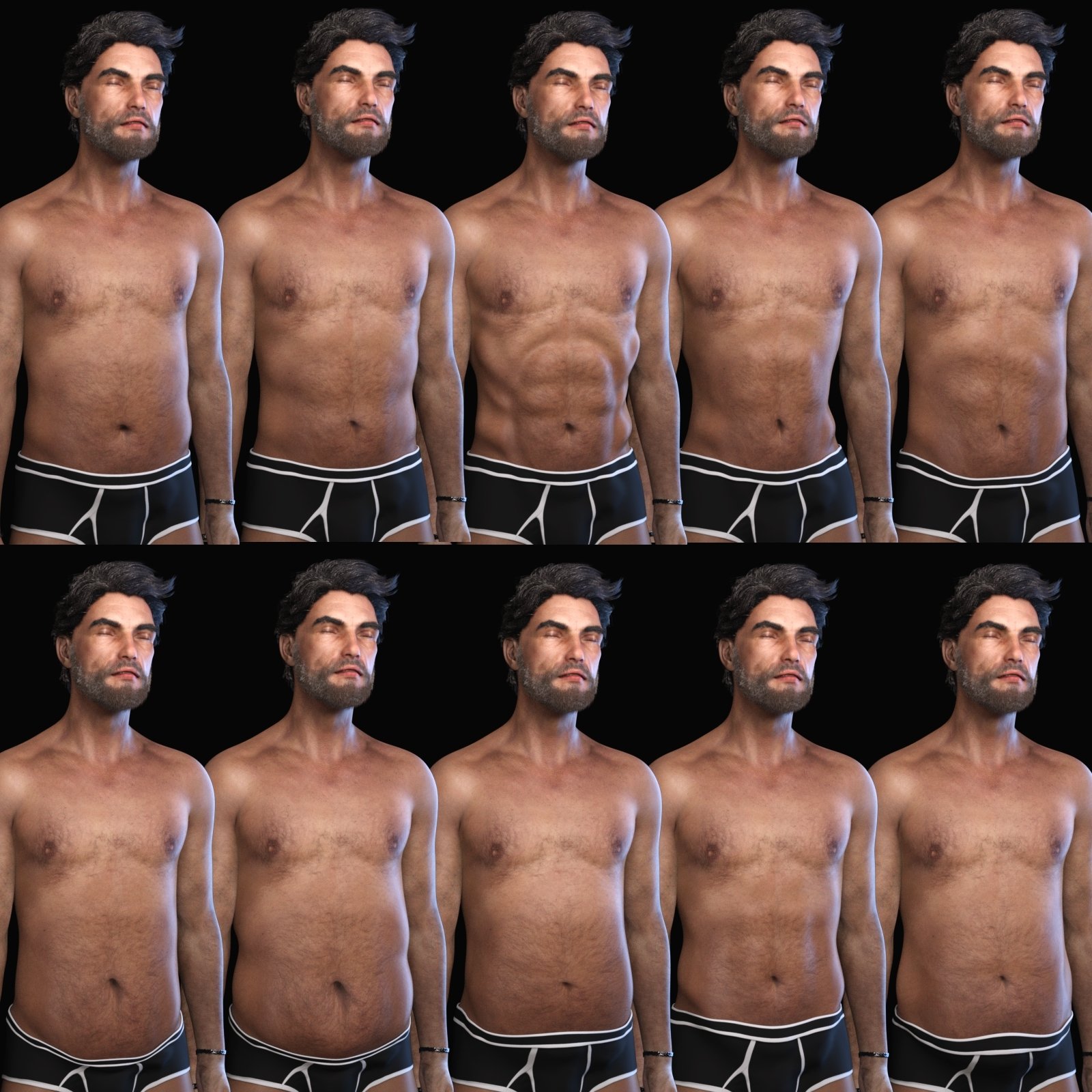 Belly Up G8M | Daz 3D