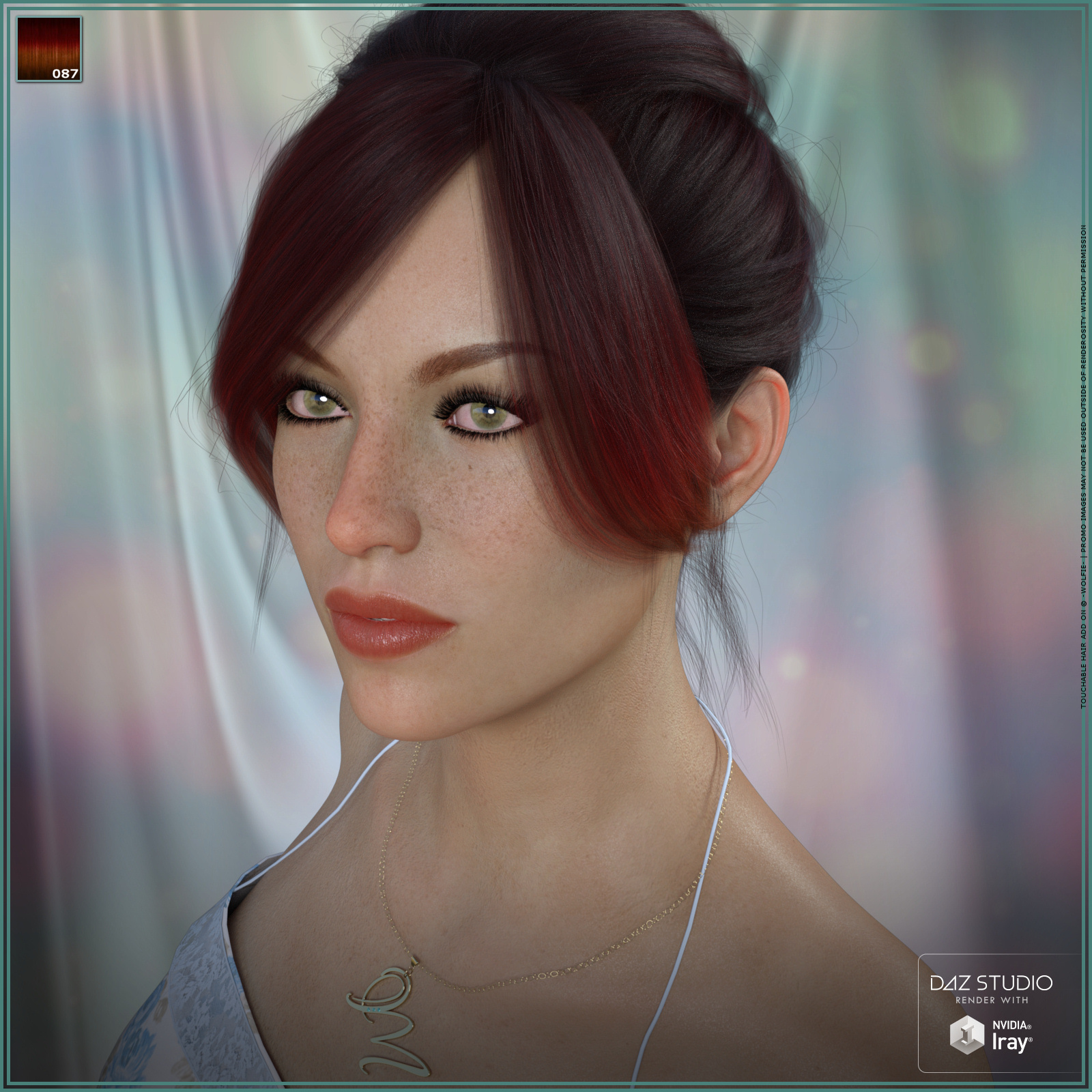 Touchable MEGA Updo | Daz 3D