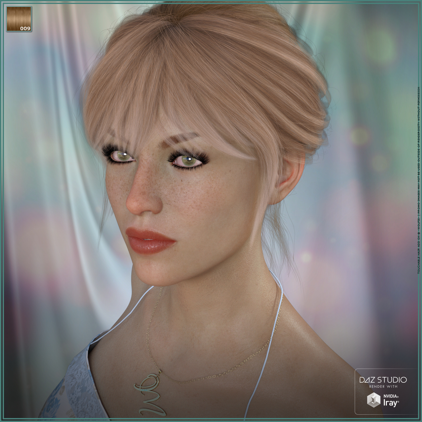 Touchable MEGA Updo | Daz 3D