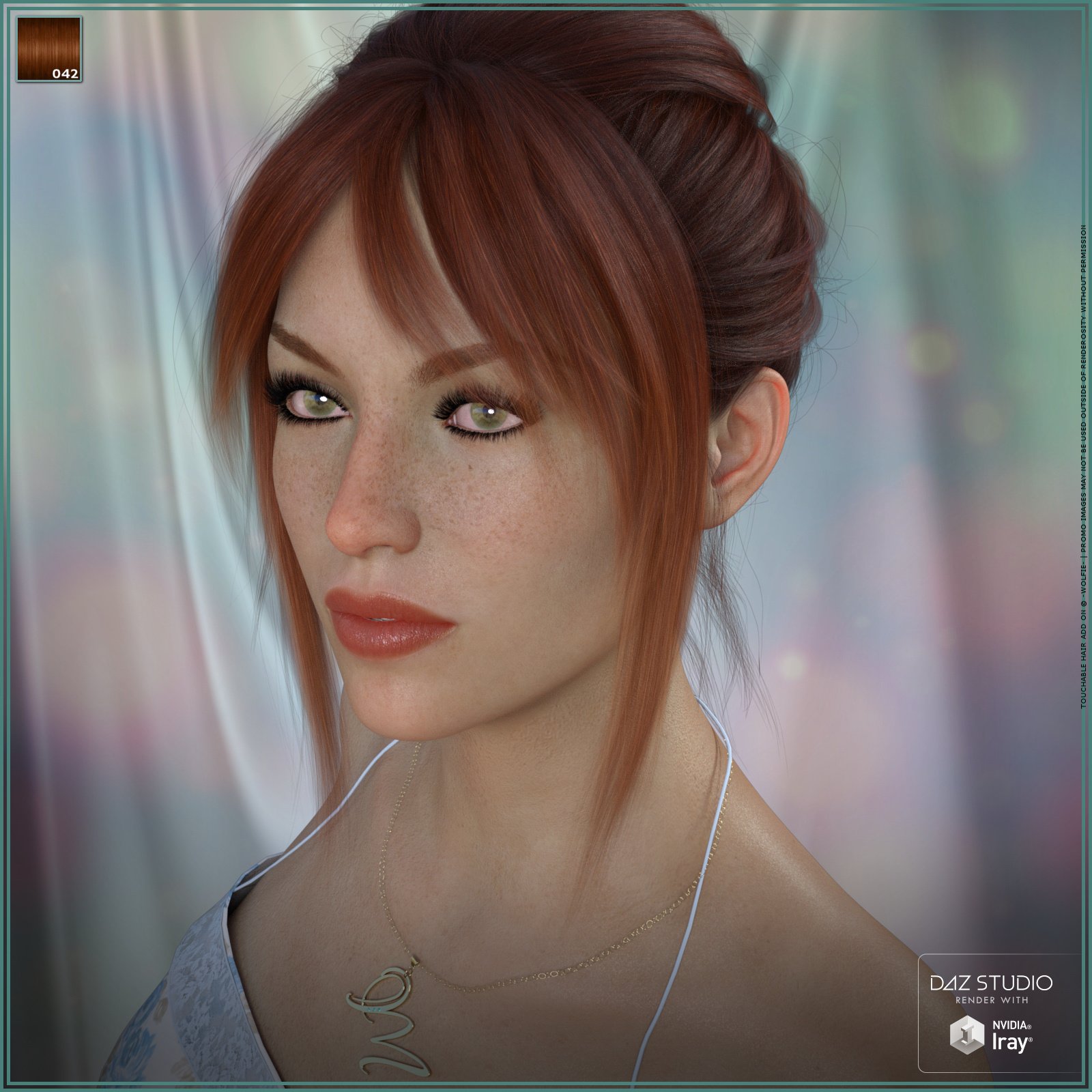 Touchable MEGA Updo | Daz 3D