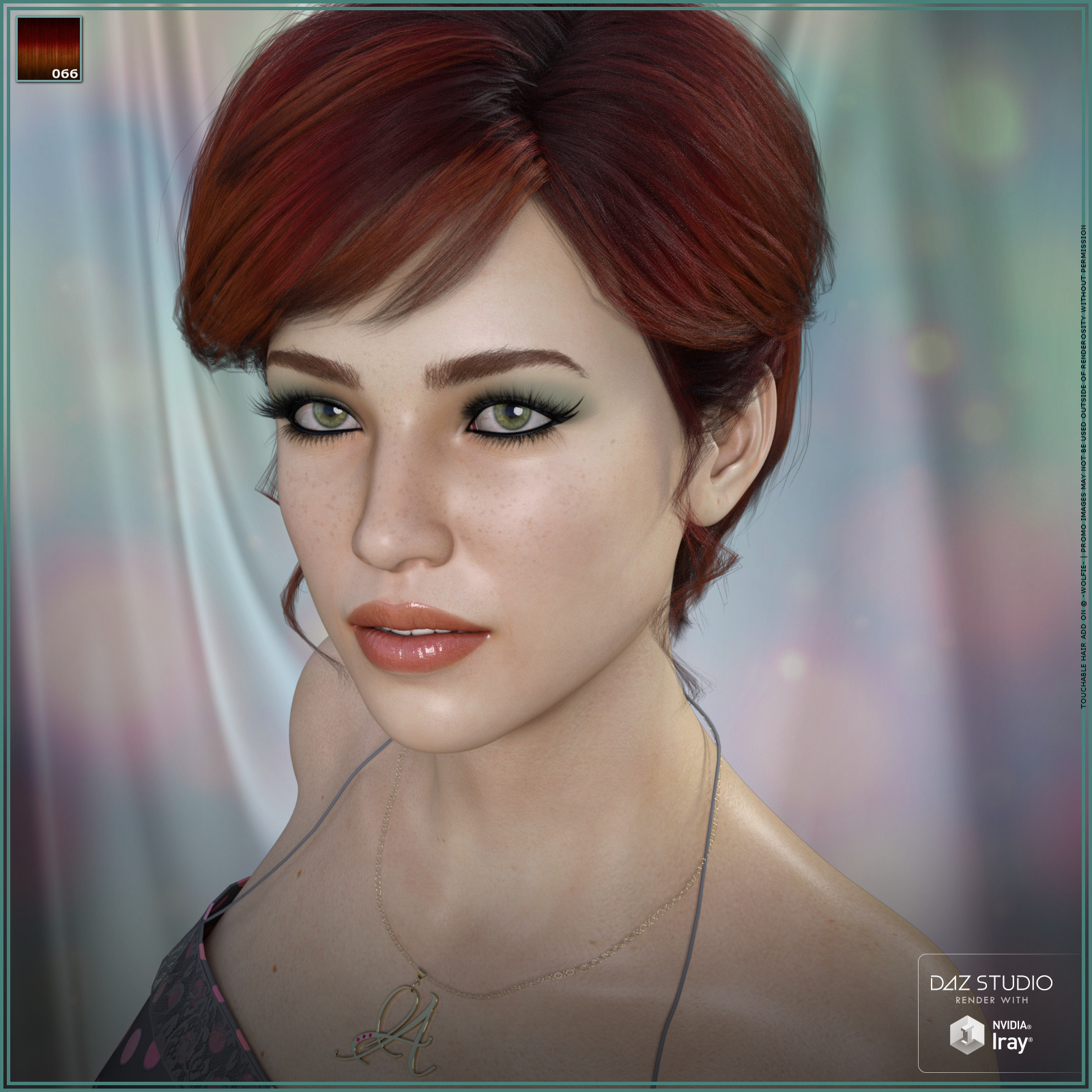 Touchable Amelia | Daz 3D