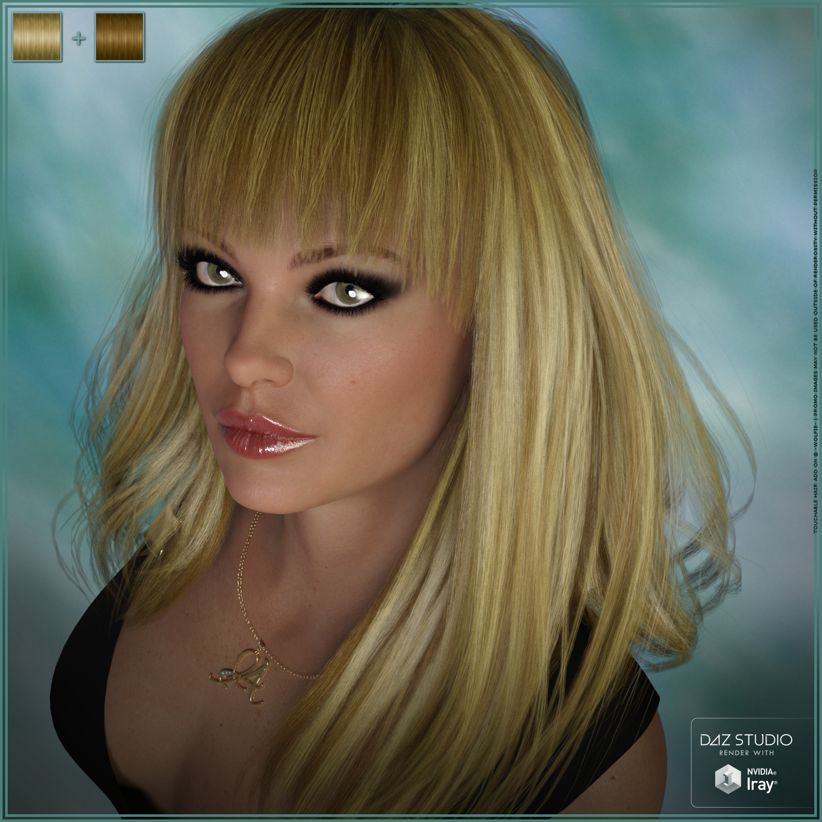 Touchable Alva | Daz 3D