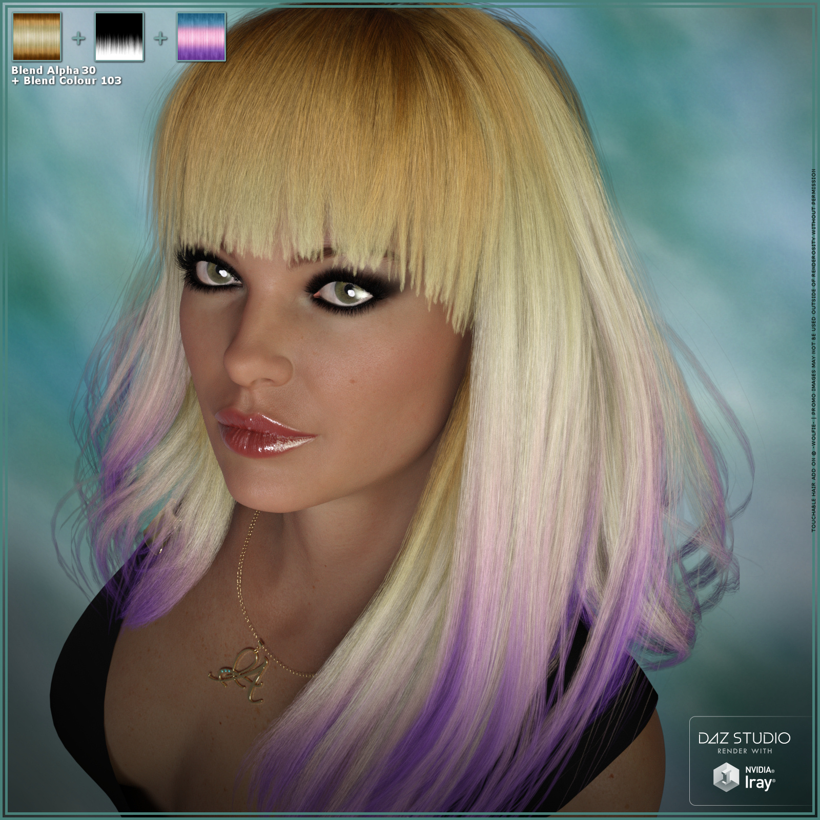 Touchable Alva | Daz 3D
