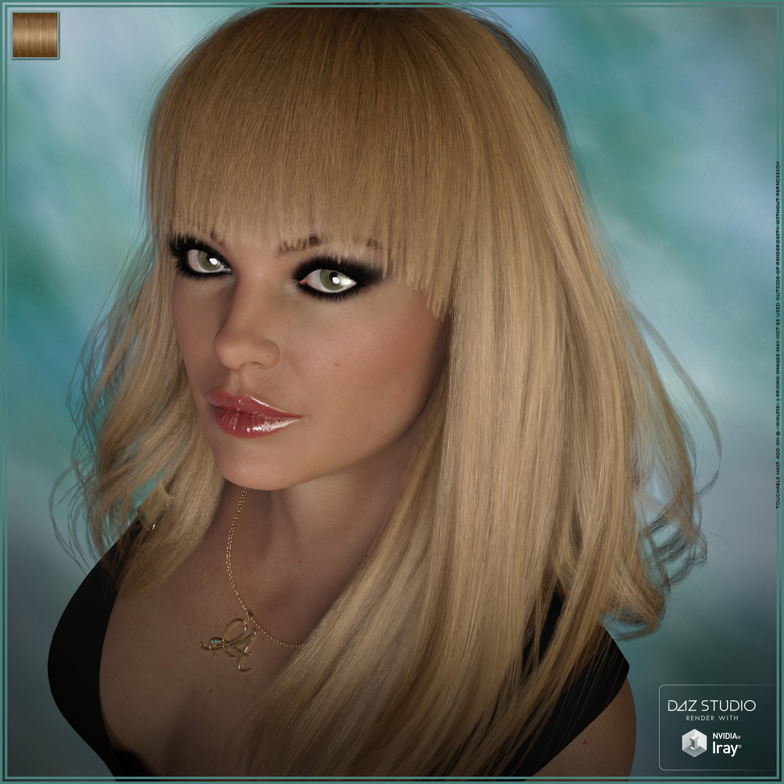 Touchable Alva | Daz 3D