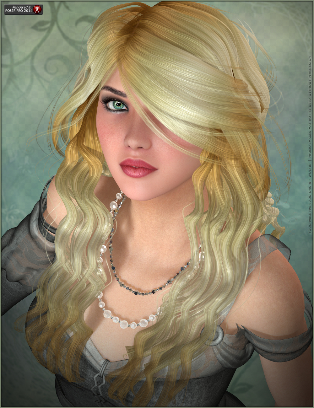Touchable Allessa | Daz 3D