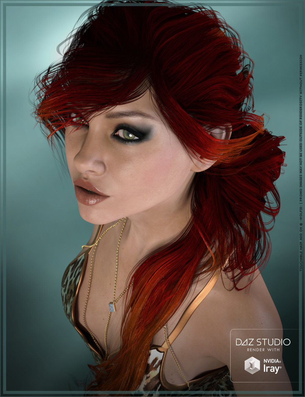 Touchable Alieta Spryte | Daz 3D