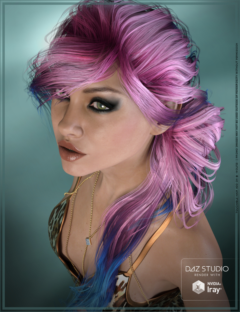 Touchable Alieta Spryte | Daz 3D