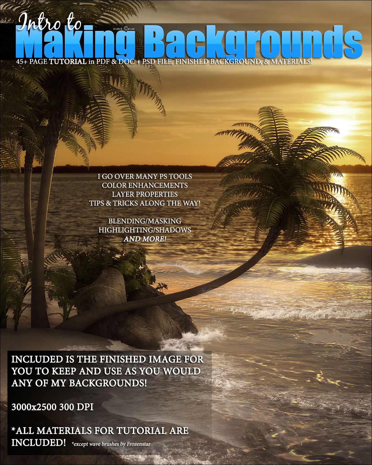 SV Intro to Making Backgrounds Tutorial | Daz 3D