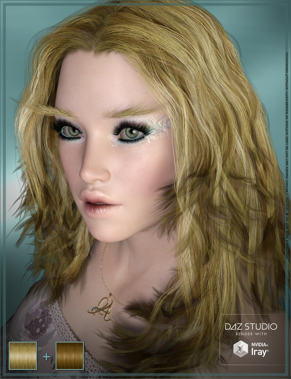 Touchable Addison | Daz 3D