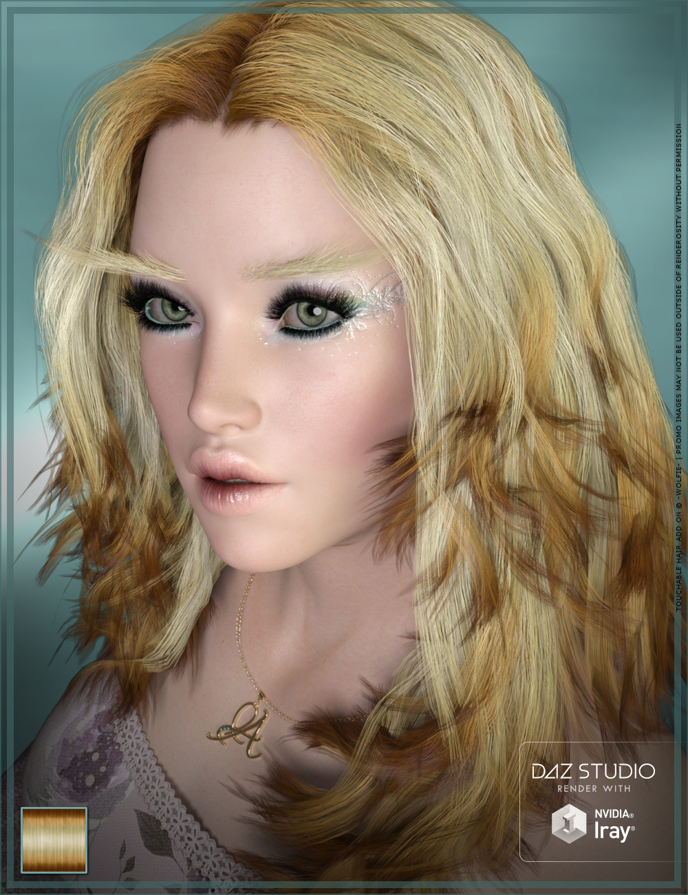 Touchable Addison | Daz 3D