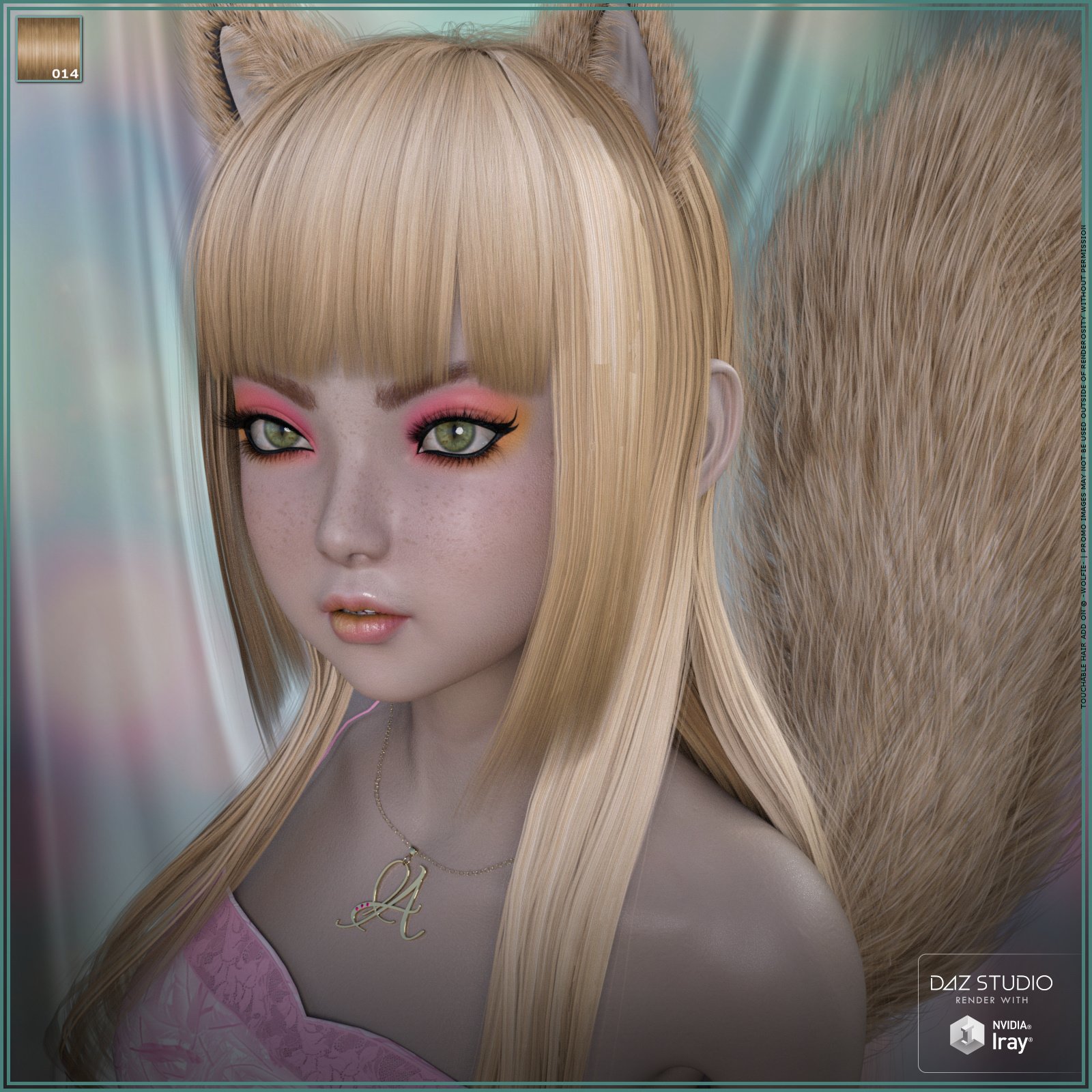 Touchable Acicia | Daz 3D